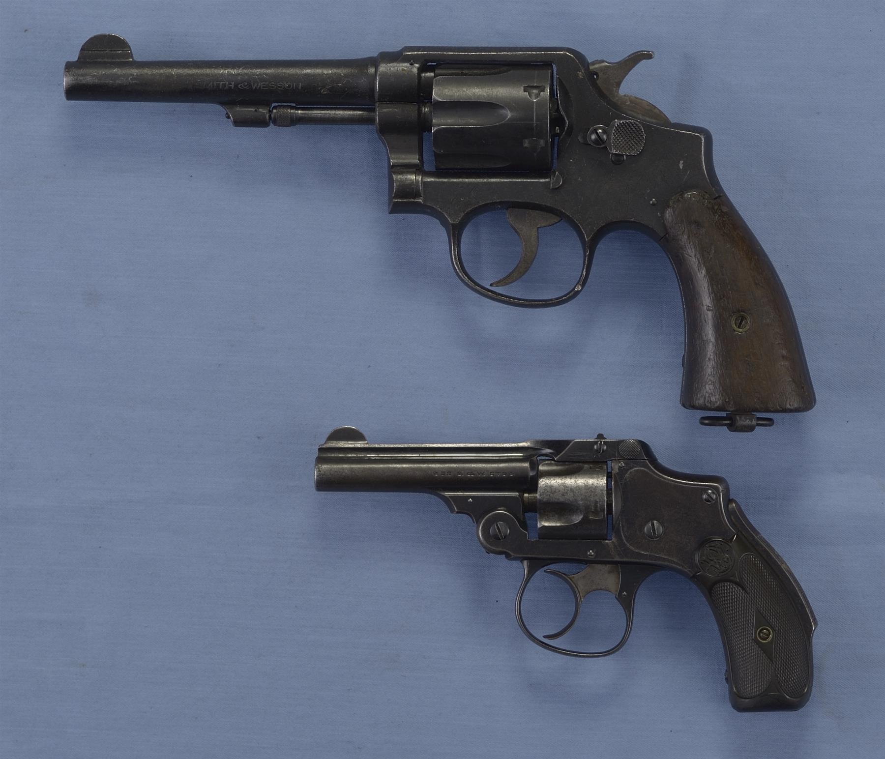 Two Smith & Wesson DA Revolvers | Rock Island Auction