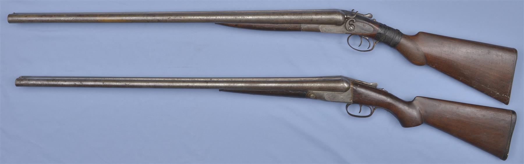 Two Double Barrel Shotguns | Rock Island Auction