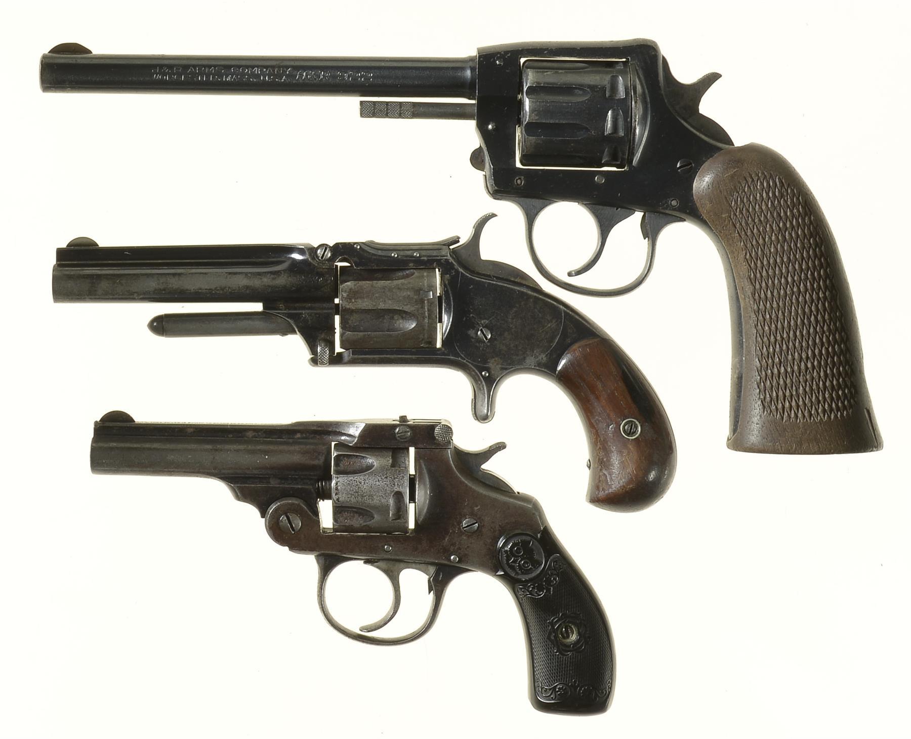 Three Revolvers | Rock Island Auction