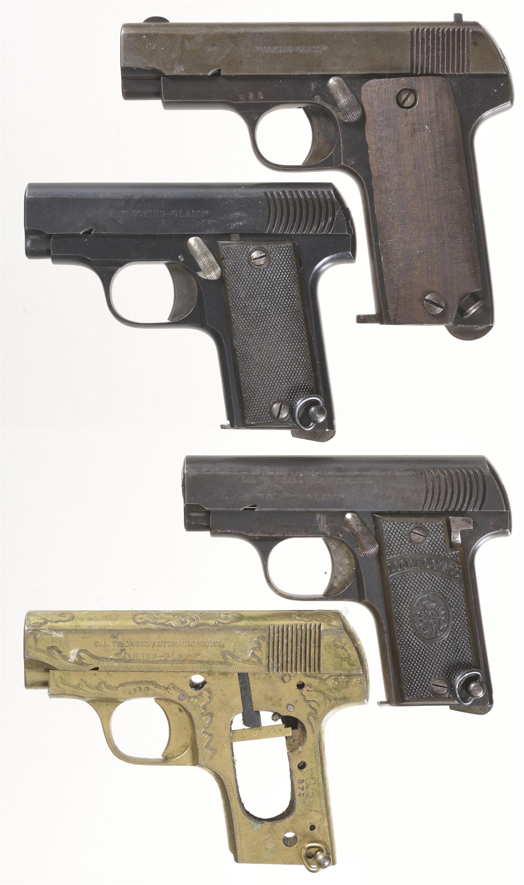 Four Spanish Semi-Automatic Pistols | Rock Island Auction