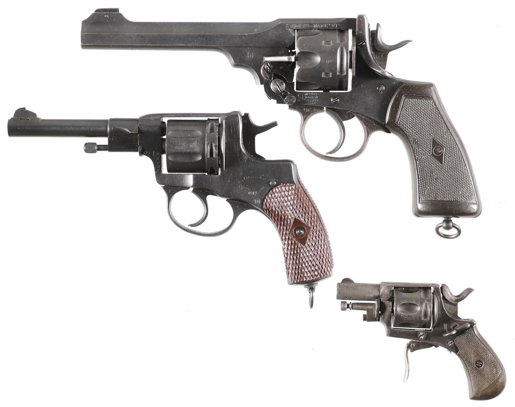 Three DA Revolvers | Rock Island Auction