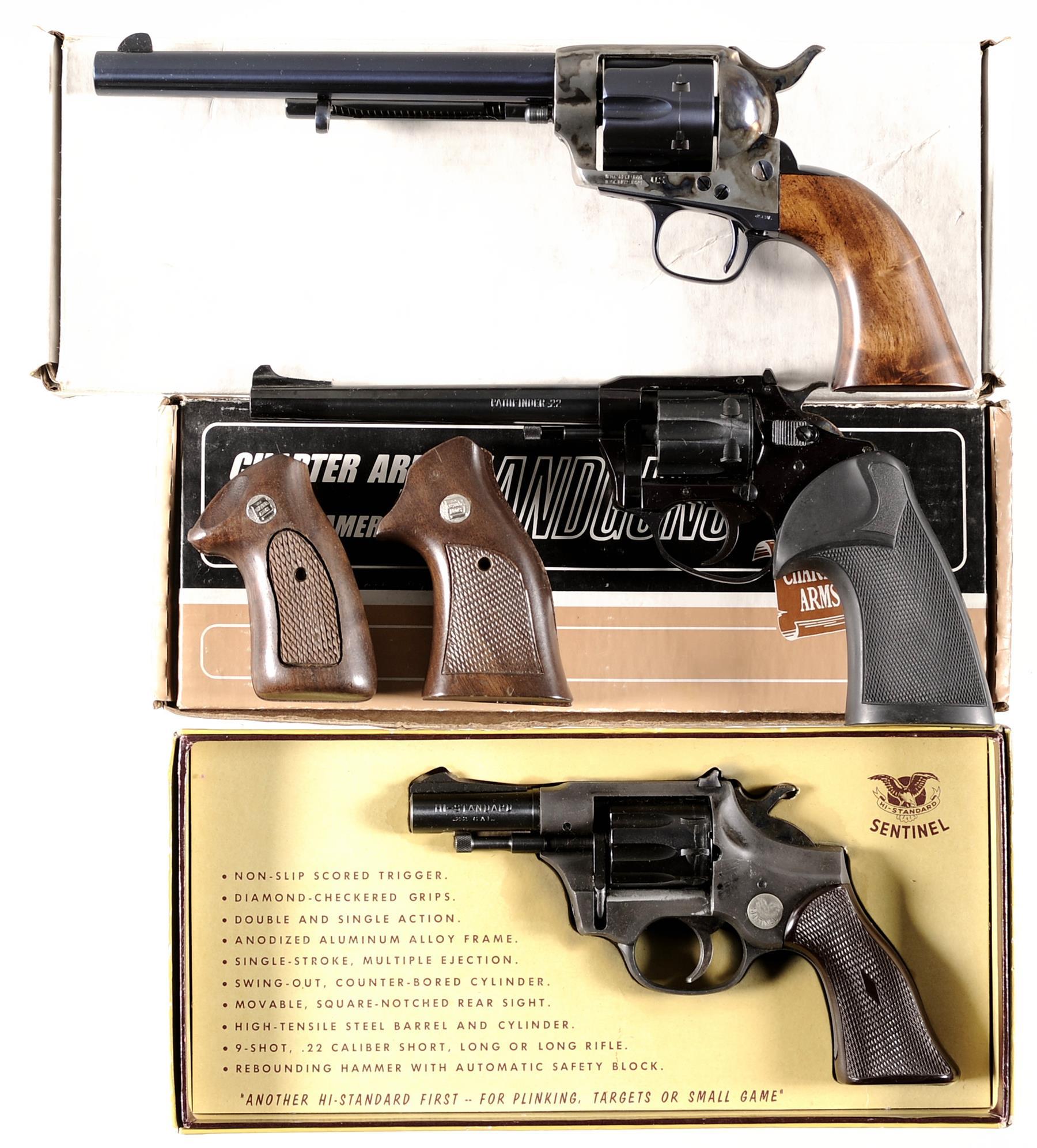 Three Revolvers | Rock Island Auction