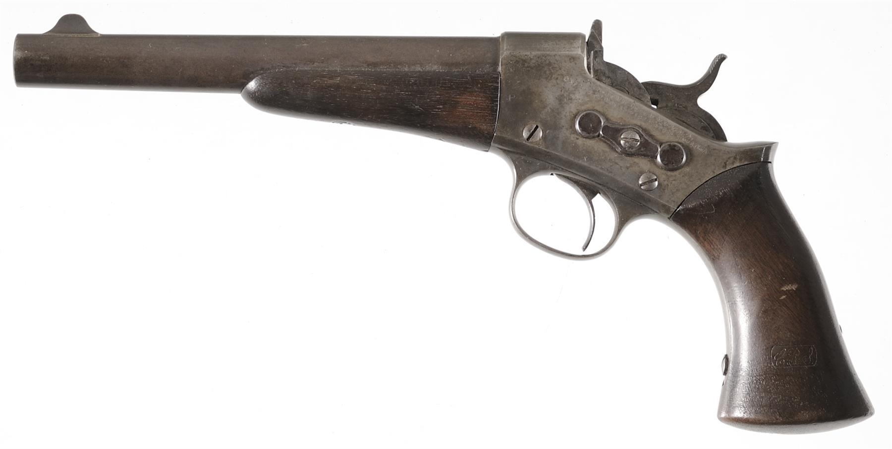 Remington Arms Inc Rolling Block Pistol 50 | Rock Island Auction
