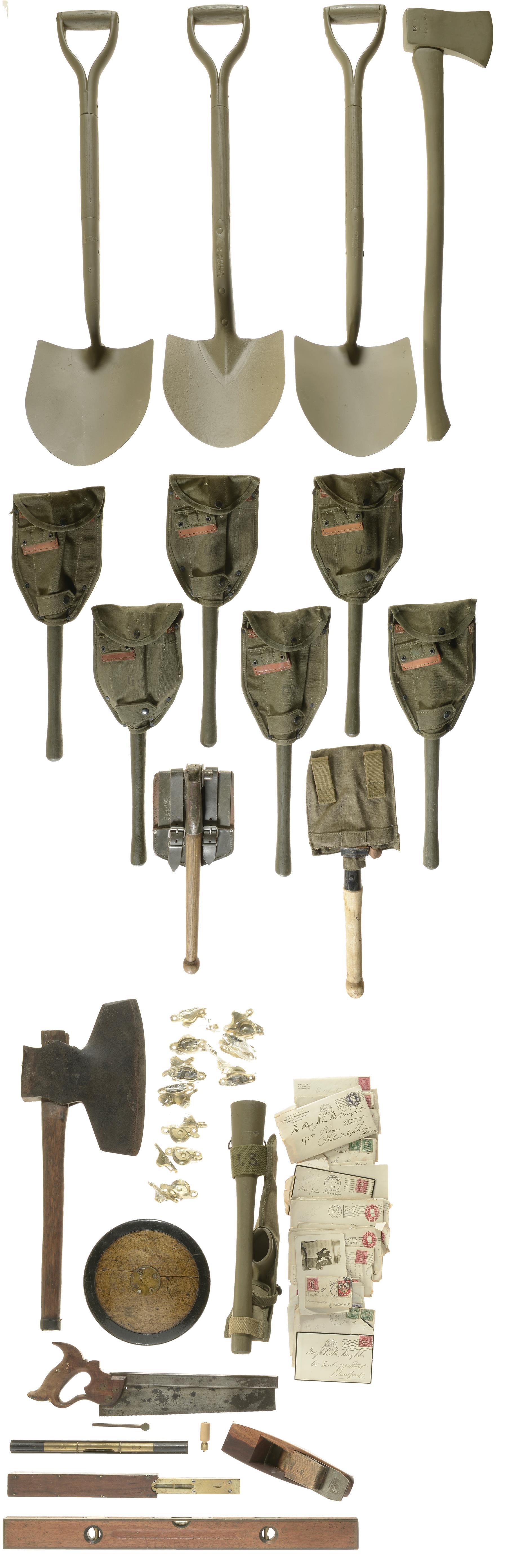 Assorted Military Style Field Tools | Rock Island Auction