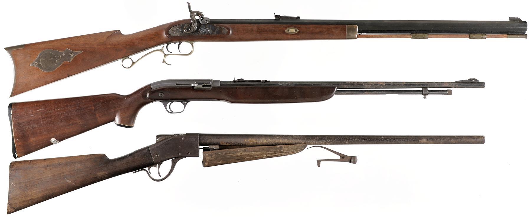 Three Rifles | Rock Island Auction
