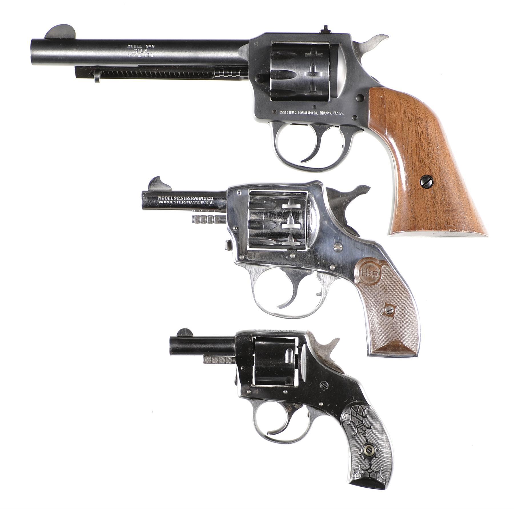 Three DA Revolvers | Rock Island Auction