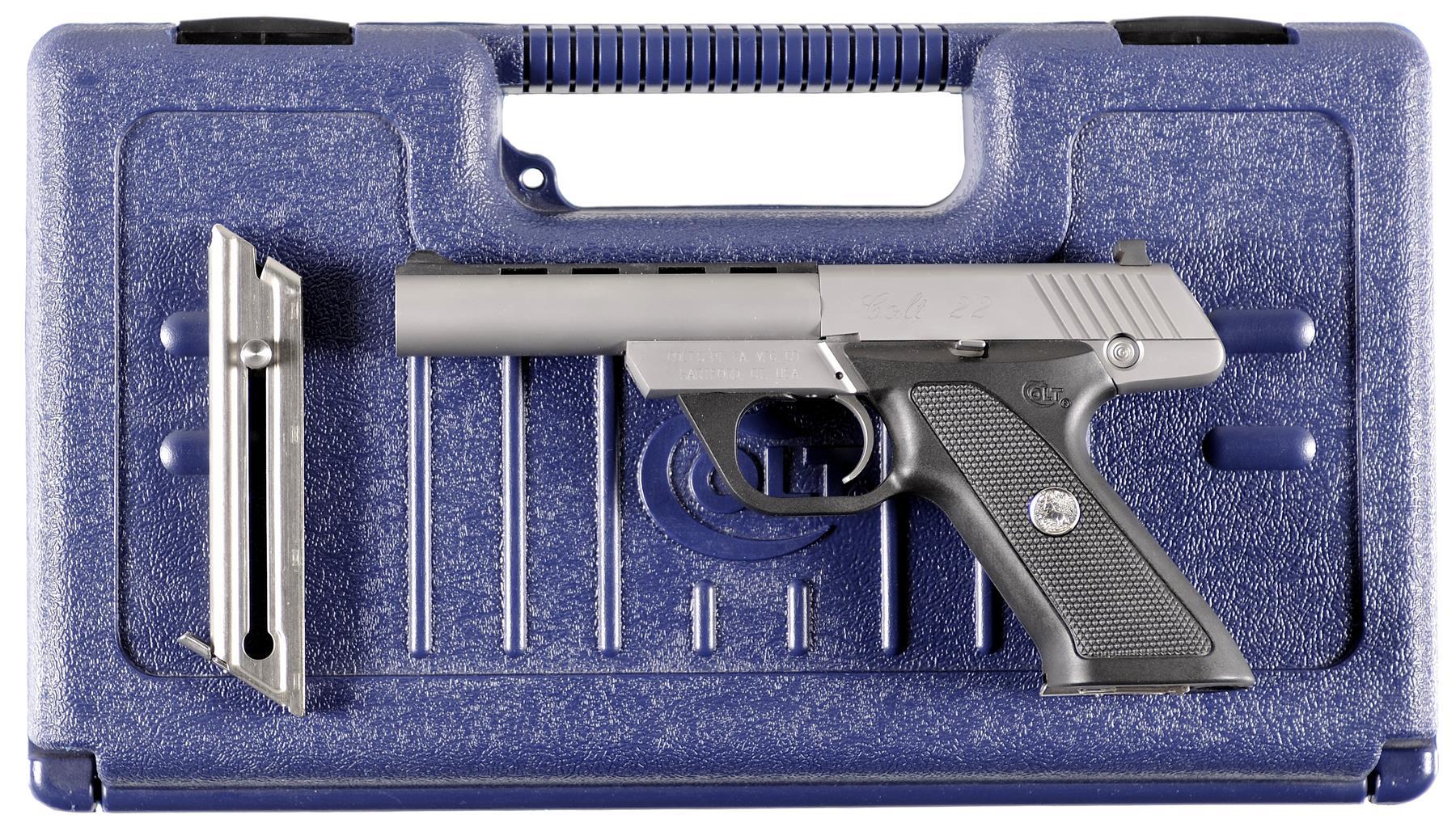 Colt 22 auto Pistol 22 LR | Rock Island Auction