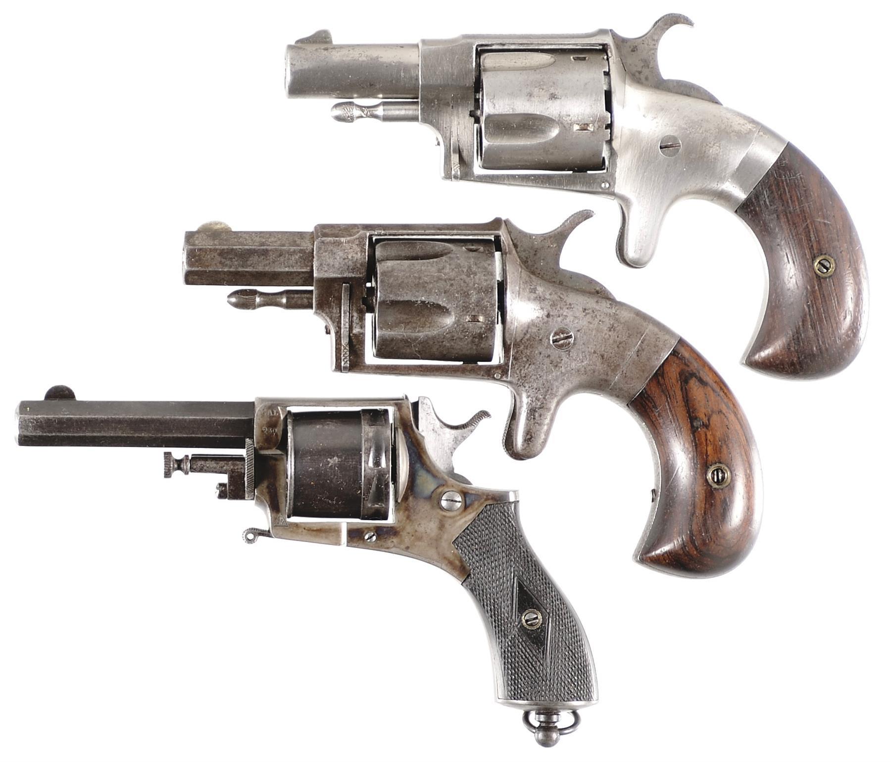 Three Revolvers | Rock Island Auction