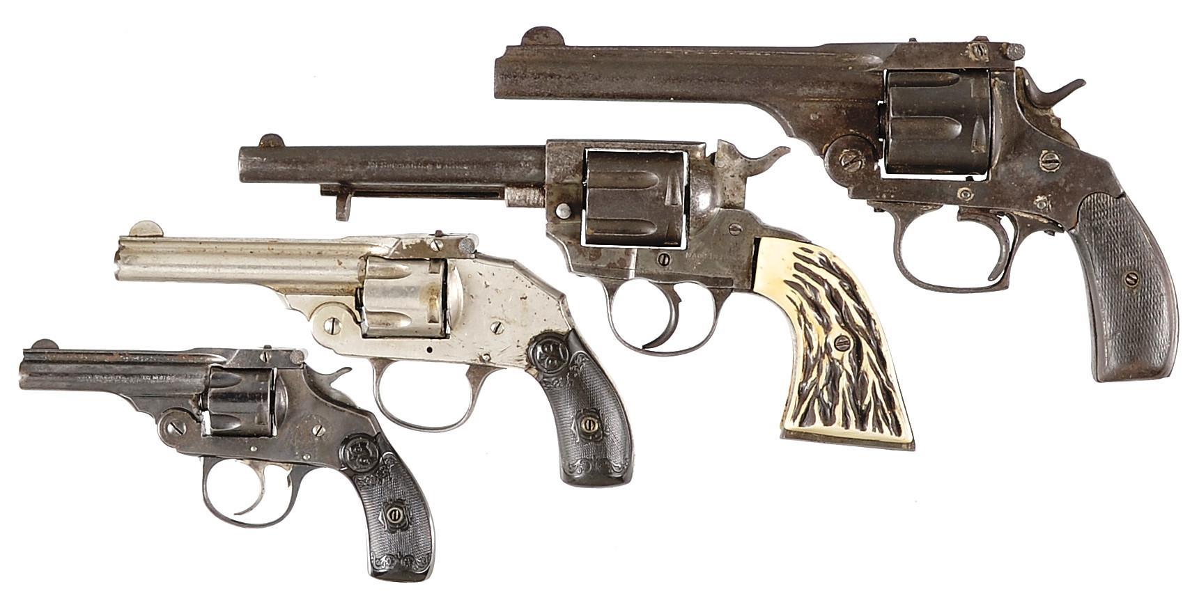 Four Revolvers | Rock Island Auction