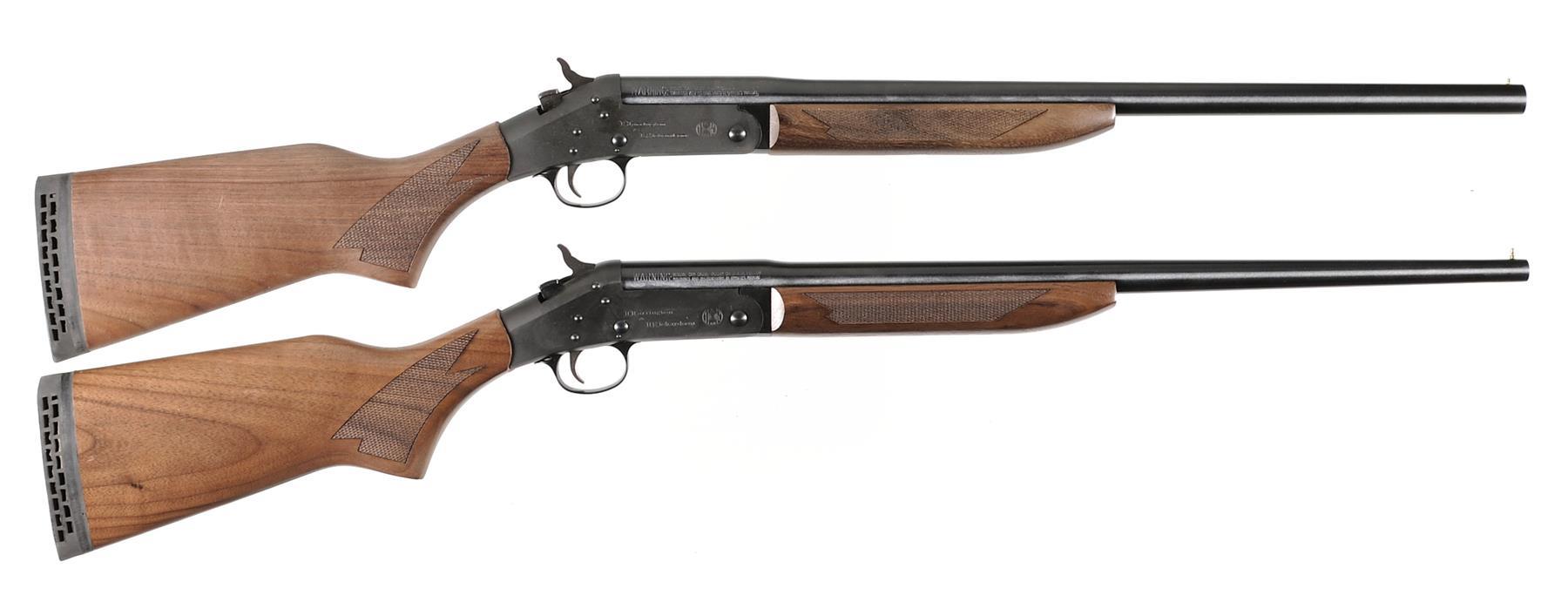 Two Single Barrel Shotguns | Rock Island Auction
