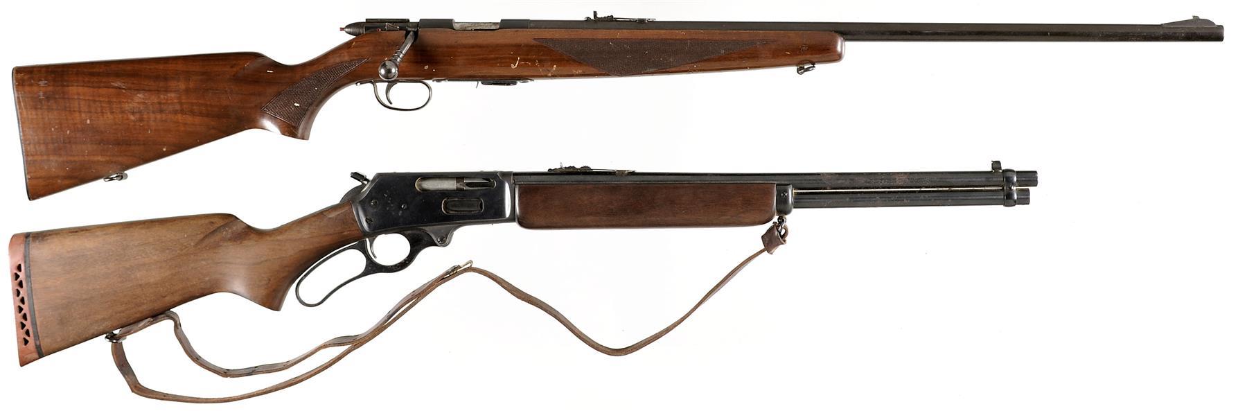 Two Rifles | Rock Island Auction