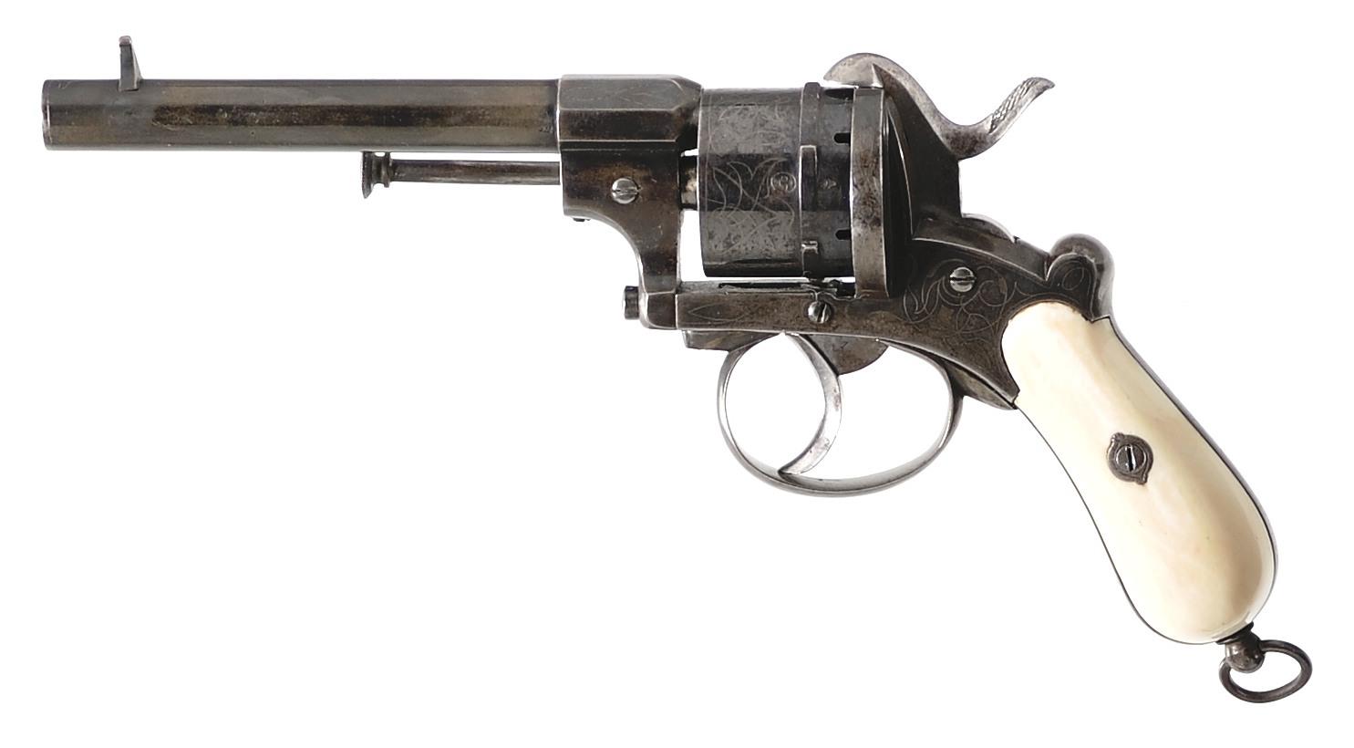 European Pinfire Revolver 9 mm Pinfire | Rock Island Auction