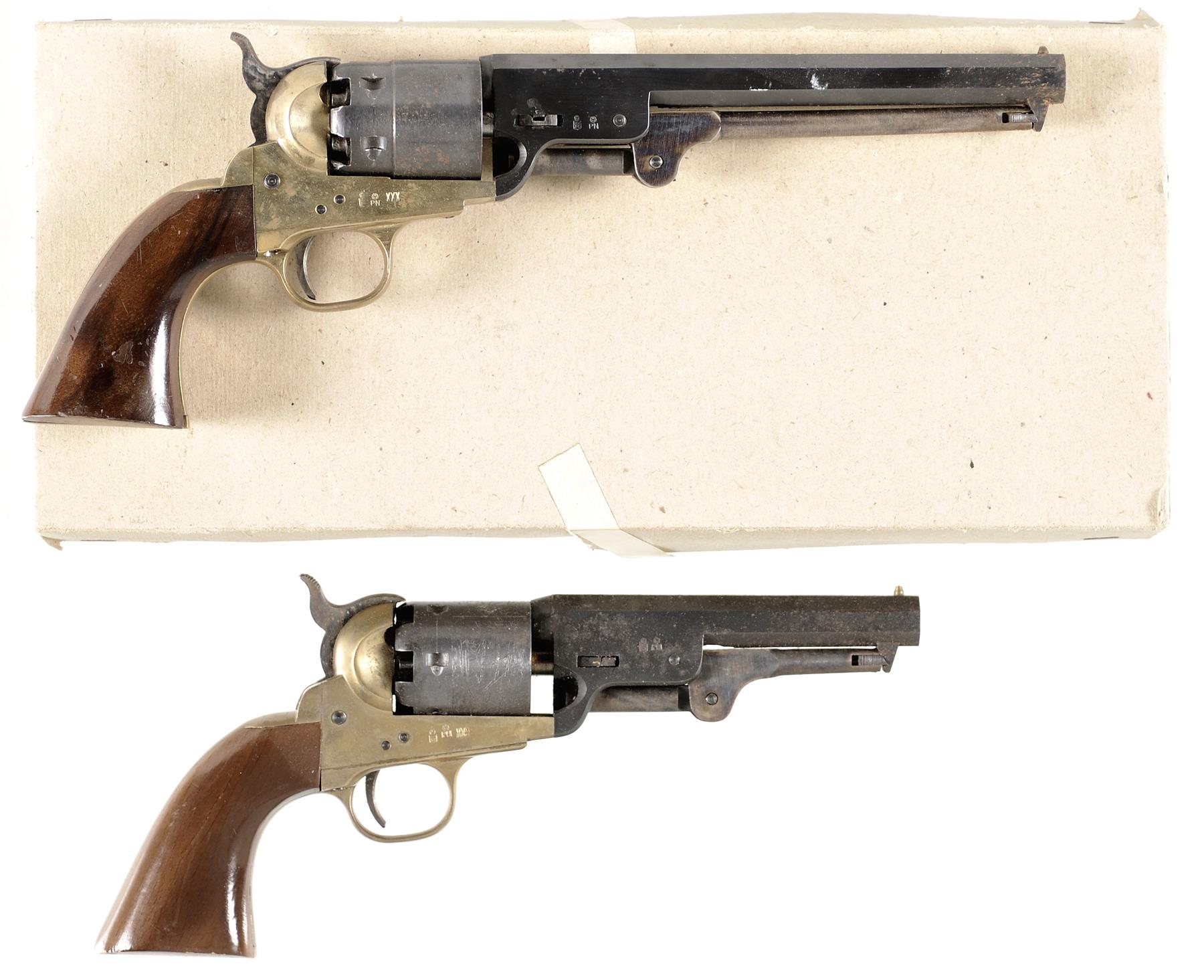 Two Contemporary Percussion Revolvers | Rock Island Auction
