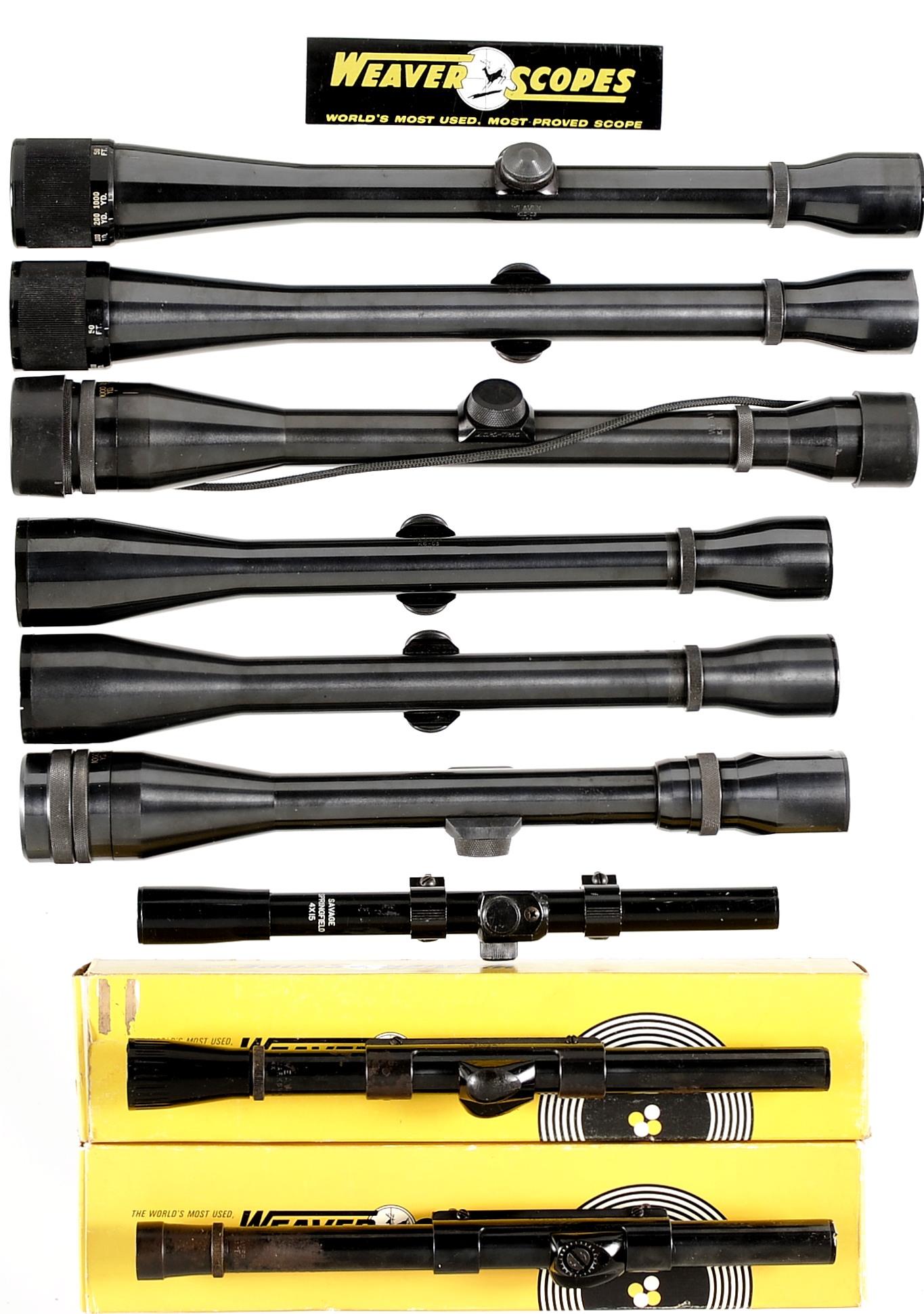 Group of Nine Assorted Scopes | Rock Island Auction