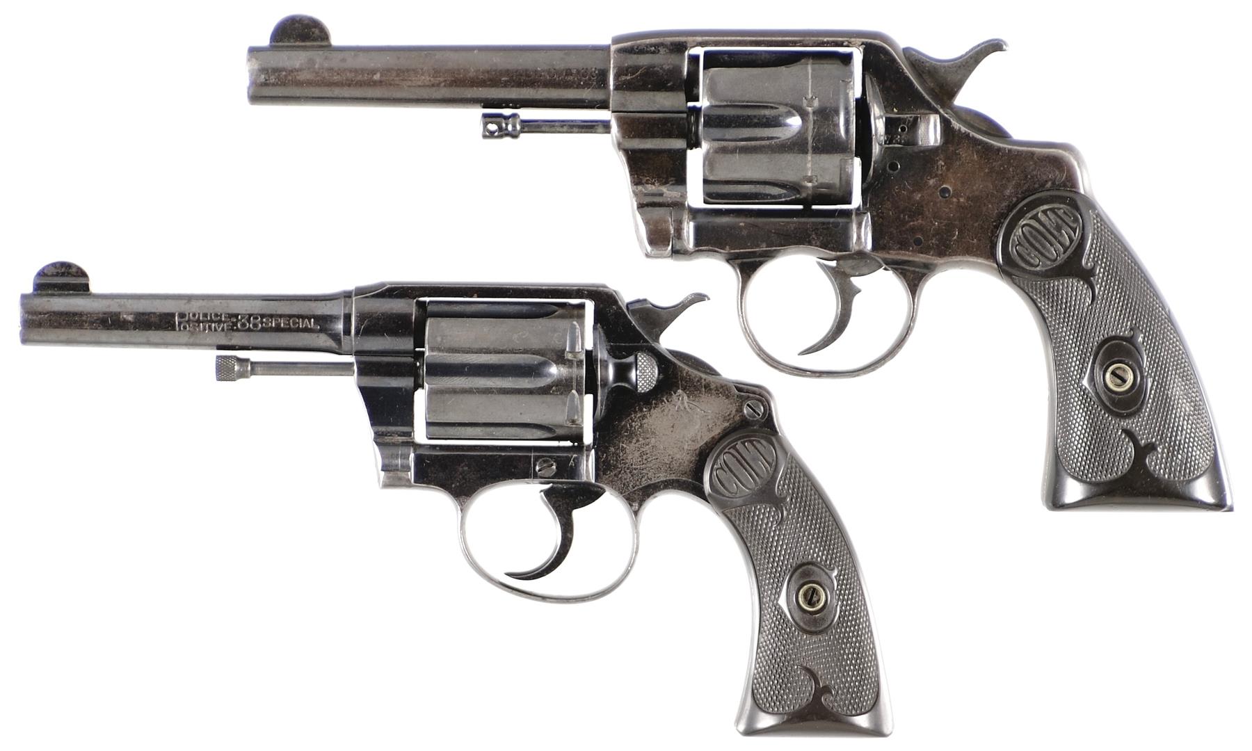 Two Colt DA Revolvers | Rock Island Auction