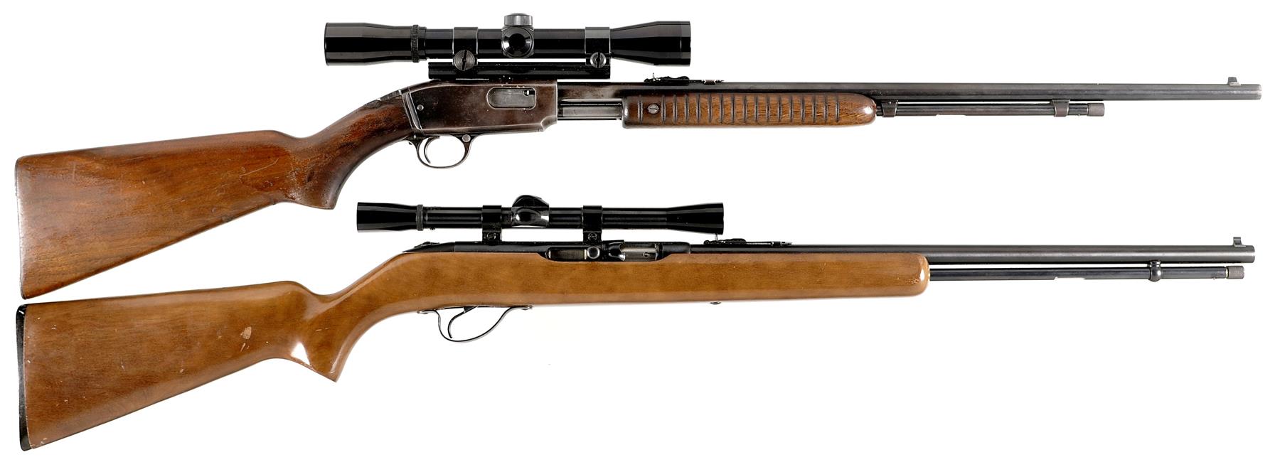 Two Rifles w/ Scopes | Rock Island Auction