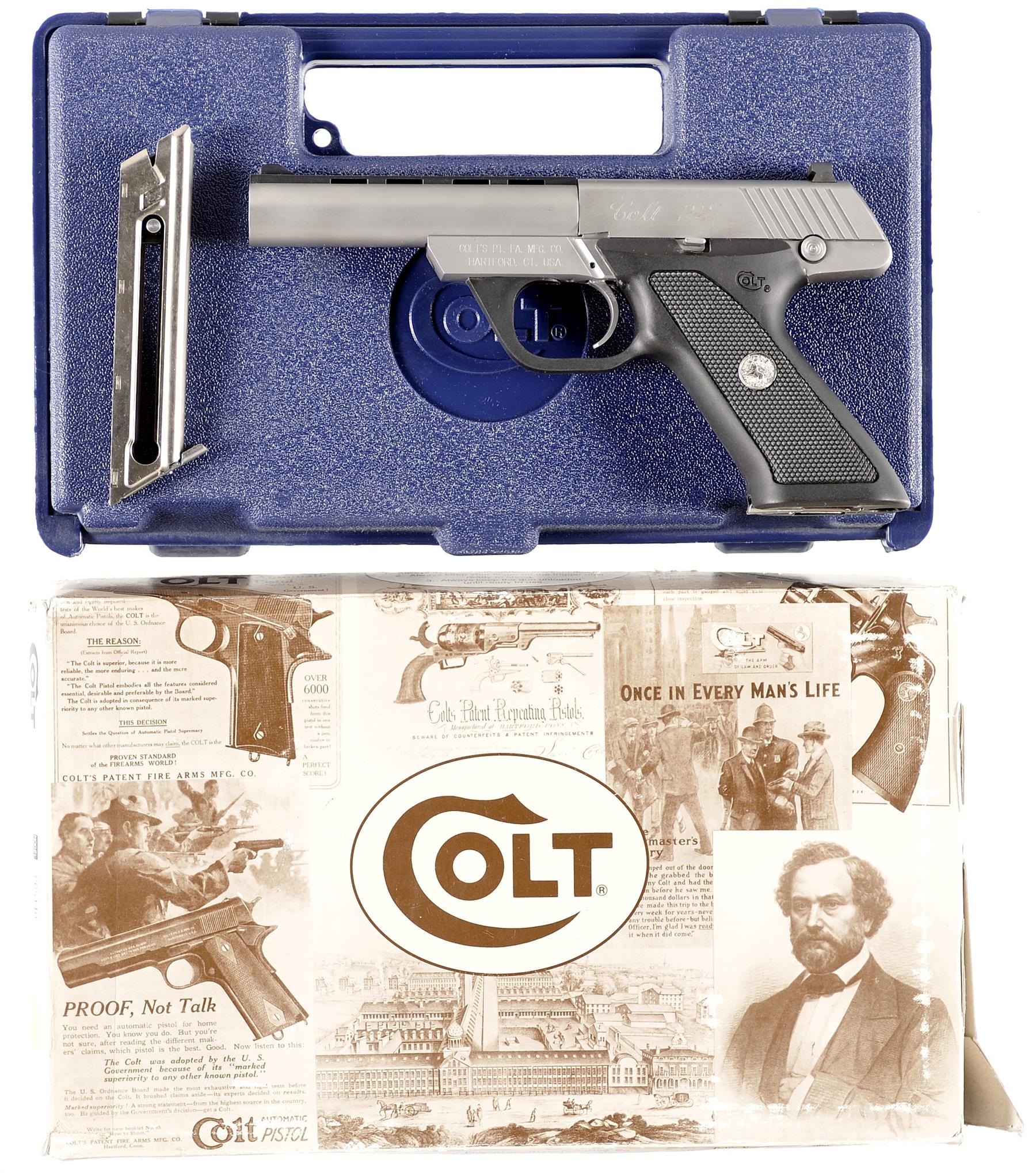 Colt 22 auto Pistol 22 LR | Rock Island Auction