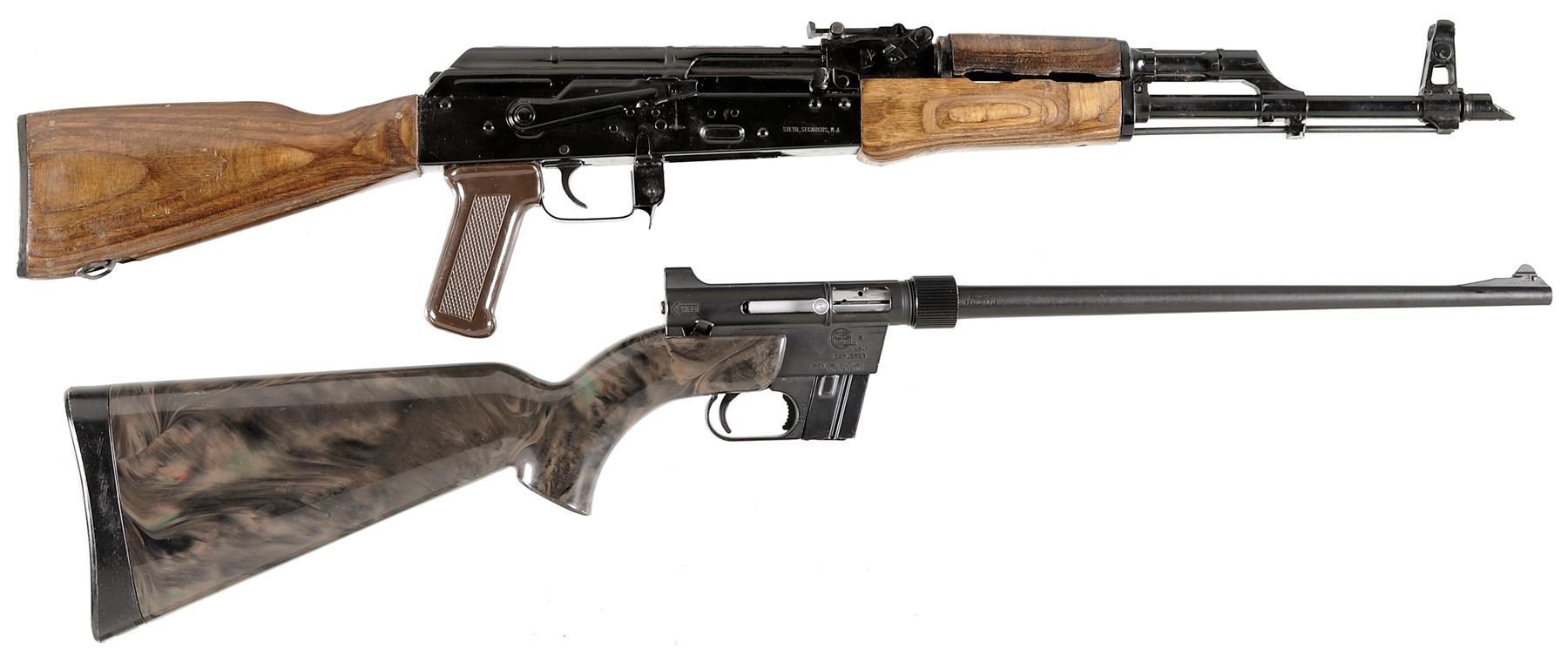 Two Semi-Automatic Rifles | Rock Island Auction