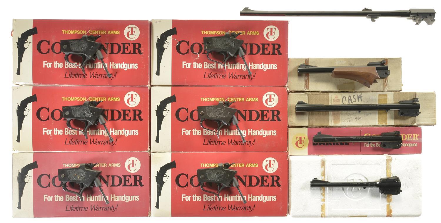 Six Boxed Thompson Center Arms Contender Frames Only-No Stocks | Rock ...