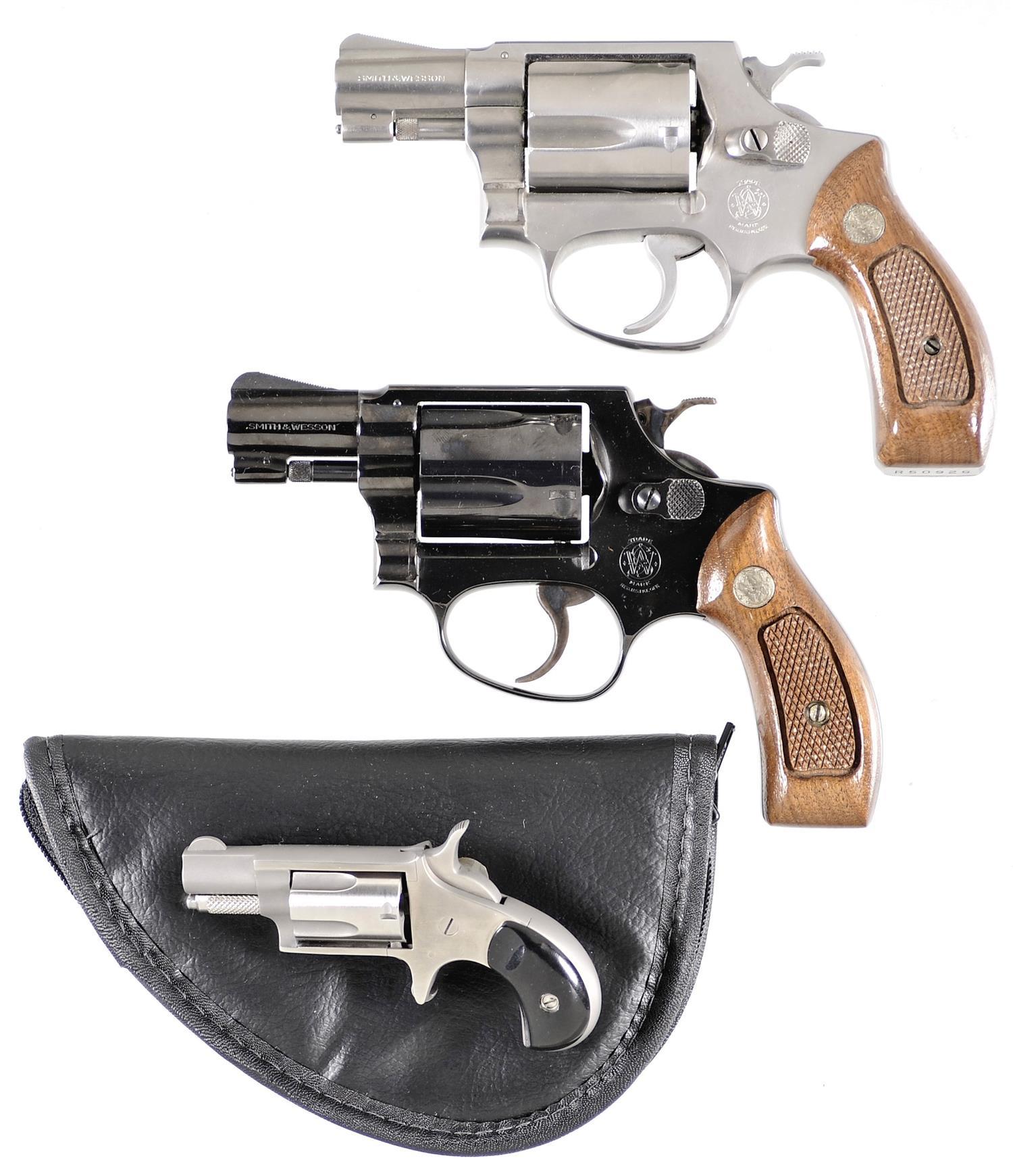 Three Revolvers | Rock Island Auction