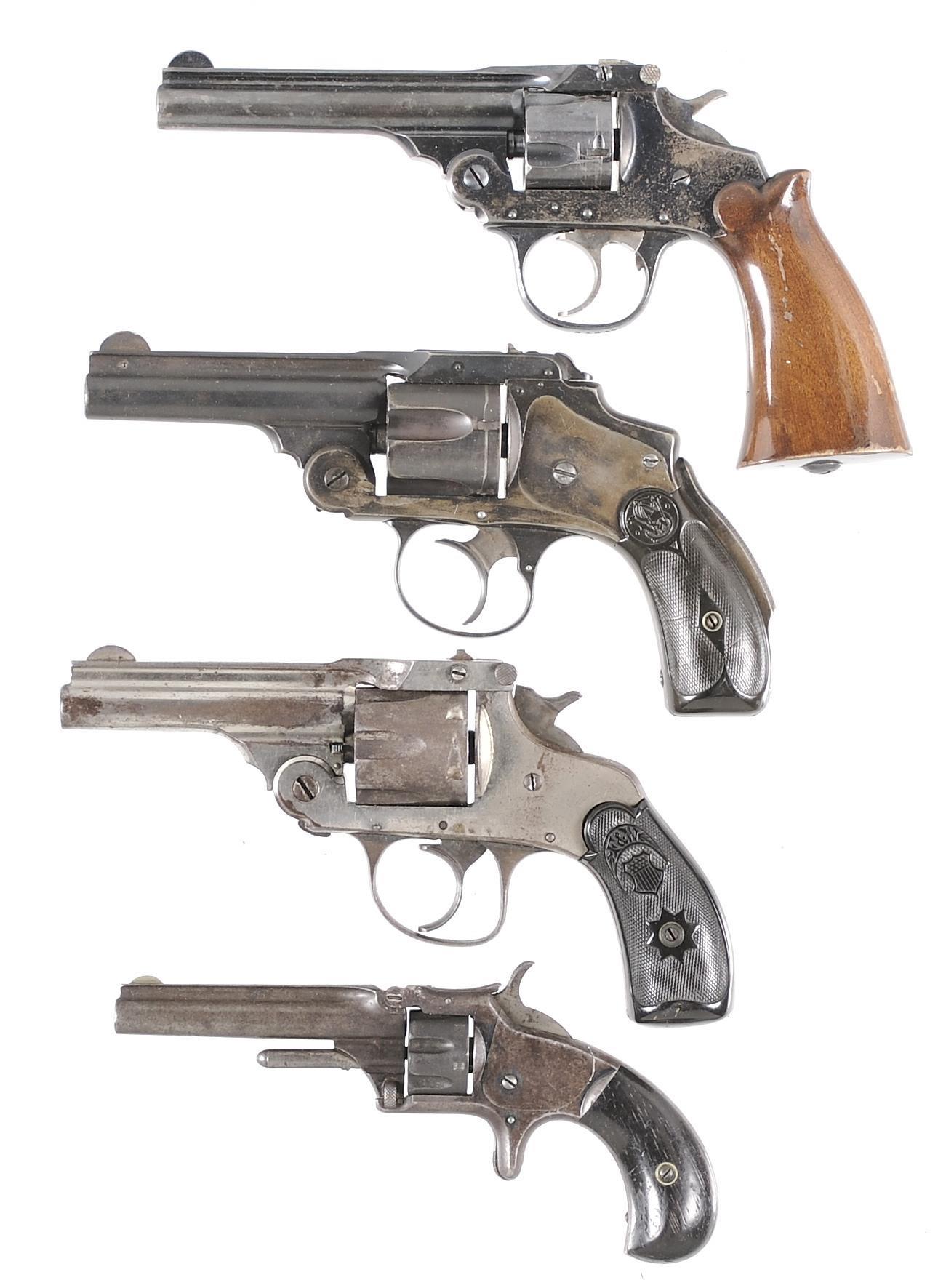 Four Revolvers | Rock Island Auction