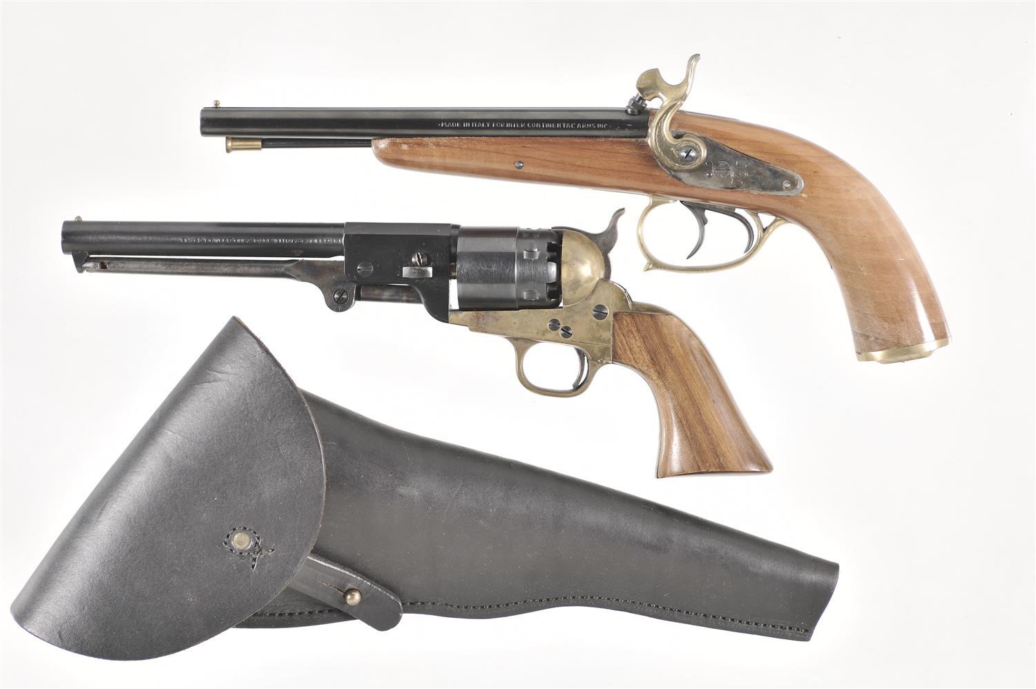 Two Italian Reproduction Firearms- A) Intercontinental Arms Doub | Rock ...