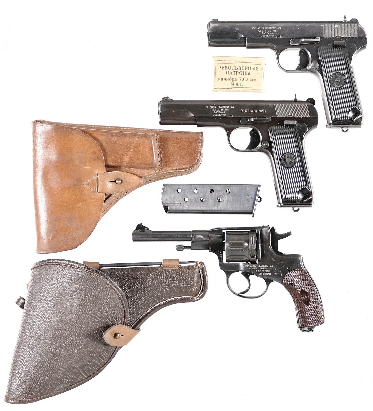 Three European Handguns - A) Zastava M57 Semi-Automatic Pistol | Rock ...