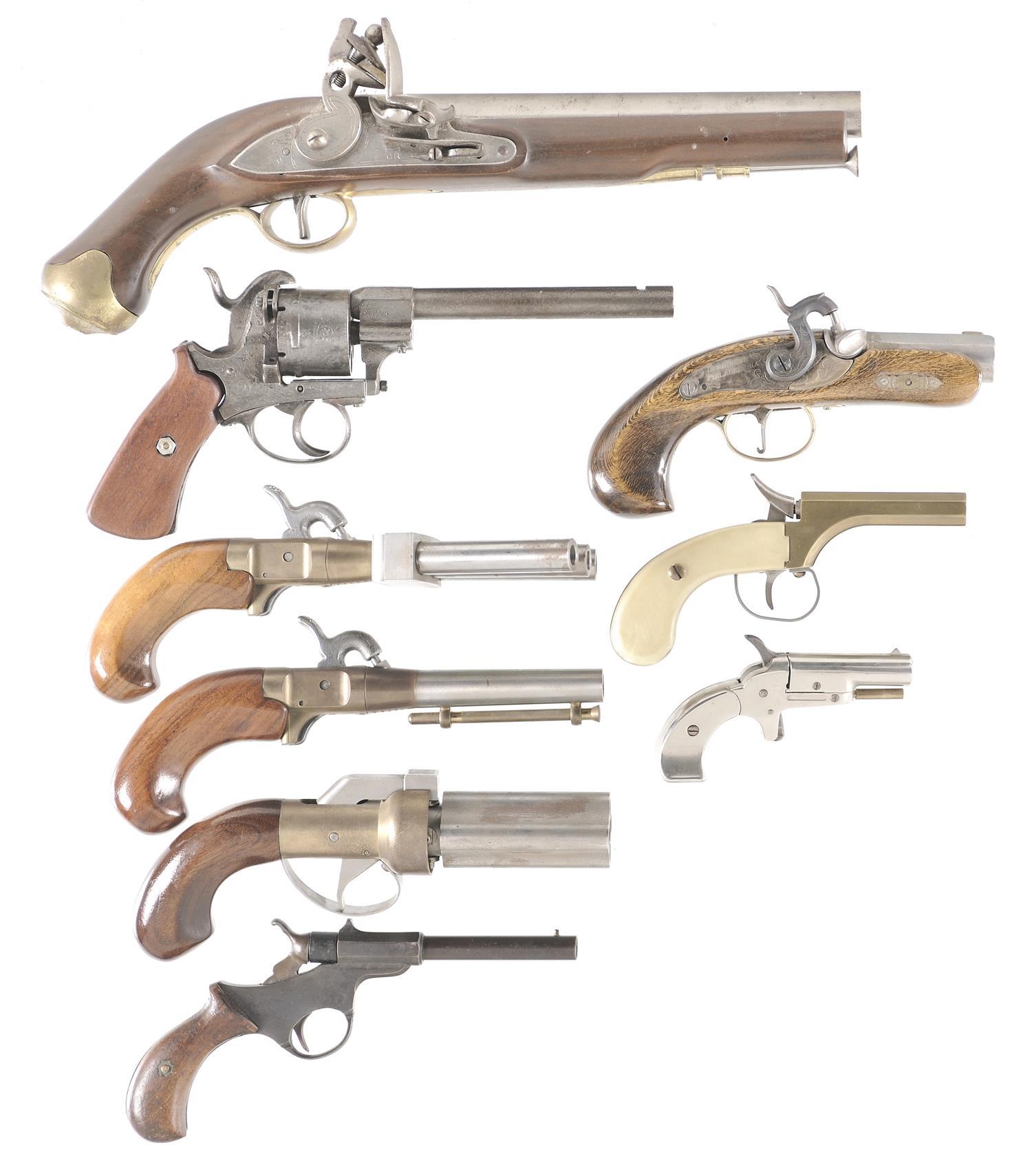 Nine Pistols | Rock Island Auction