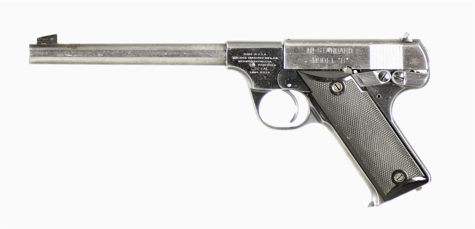 High Standard Model B Pistol | Rock Island Auction