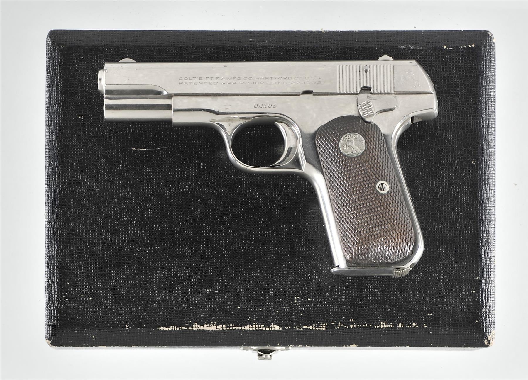 Colt Model 1908 Hammerless Pistol | Rock Island Auction