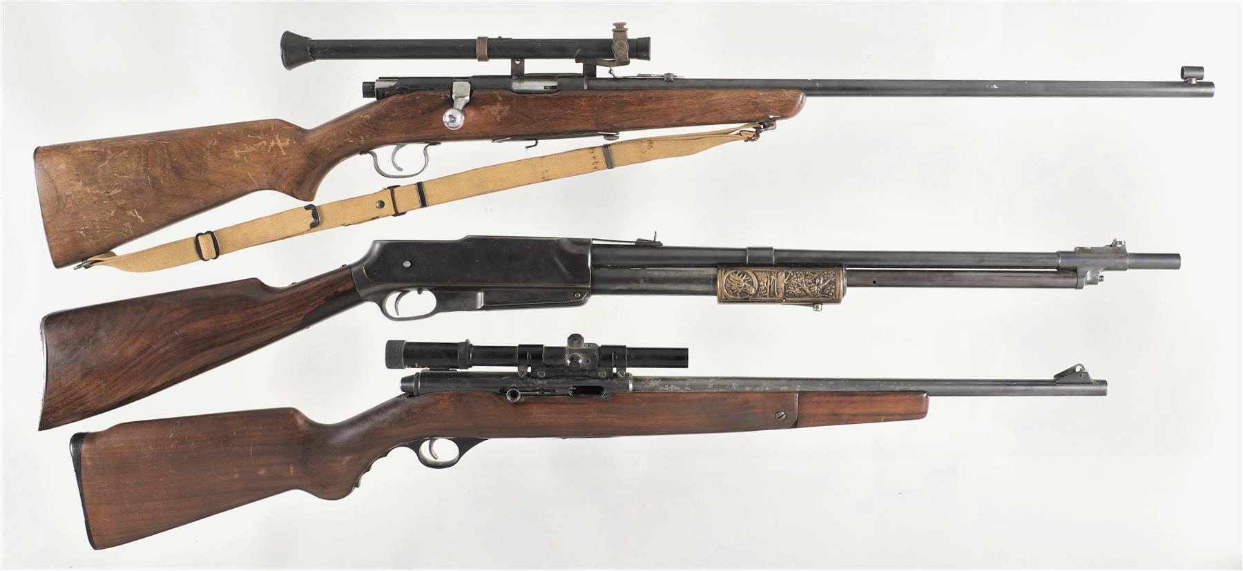 Wards Western Field Model 45 Rifle with Scope | Rock Island Auction