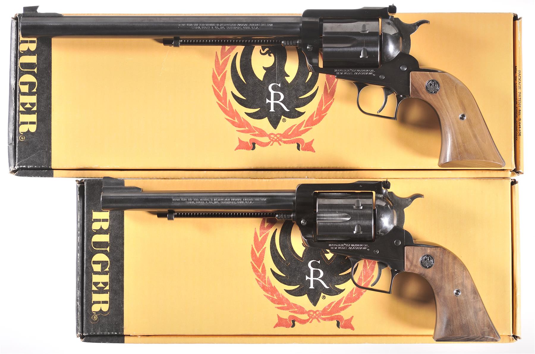 Two Ruger Single Action Revolvers in .357 Maximum with Boxes | Rock ...