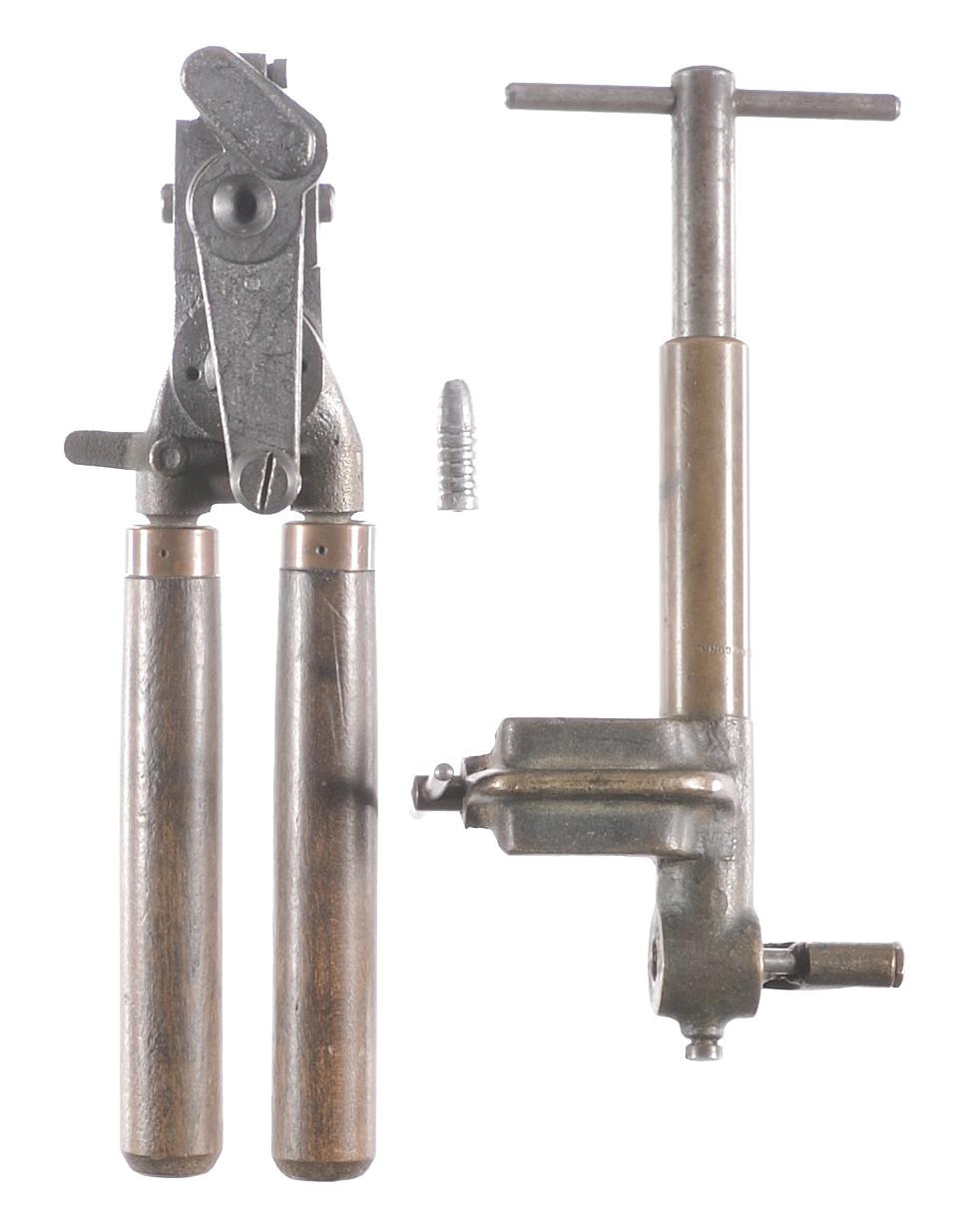 H.M. Pope Lubricating Pump and Bullet Mold | Rock Island Auction