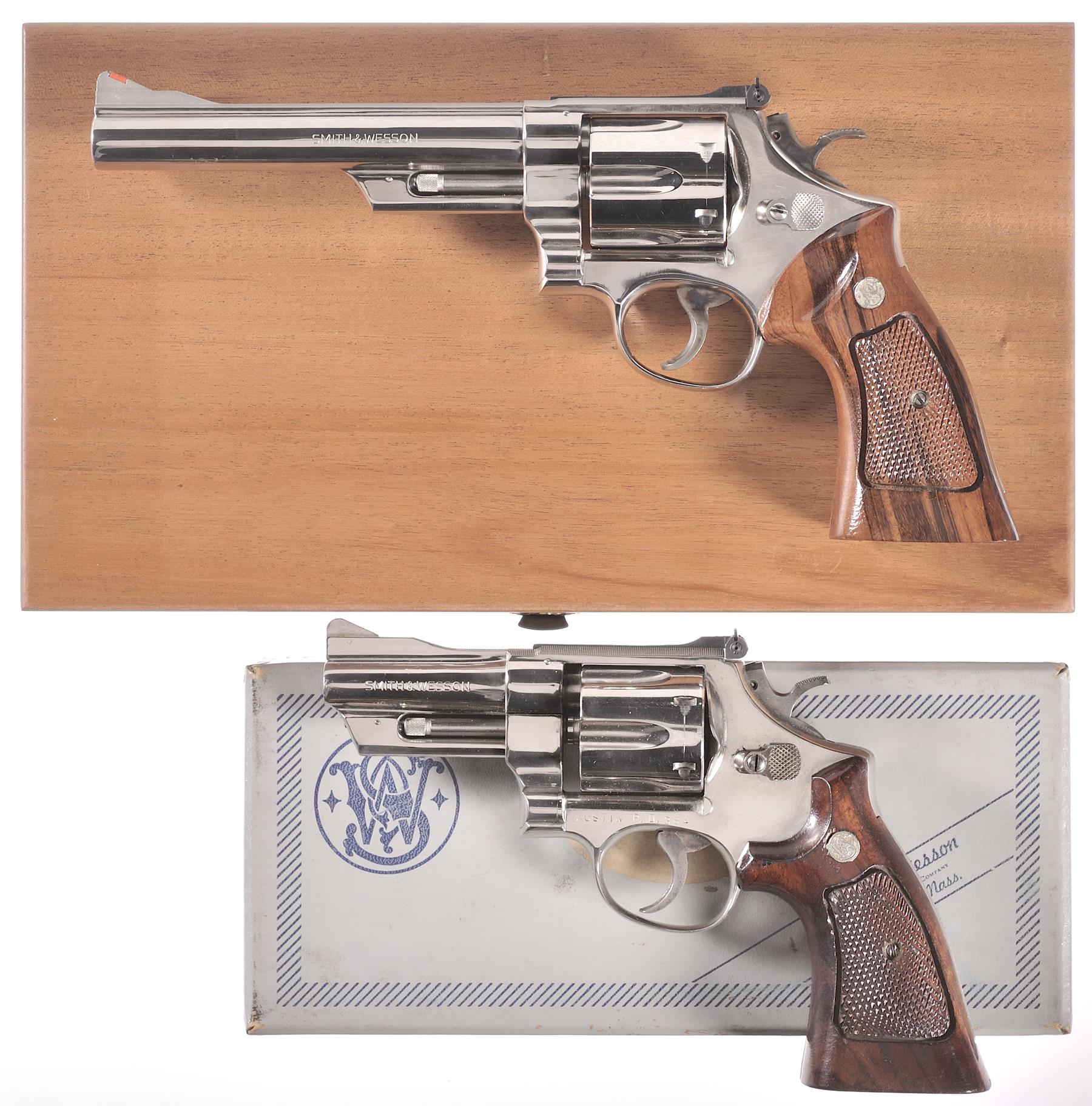 Two Smith & Wesson Double Action Revolvers | Rock Island Auction