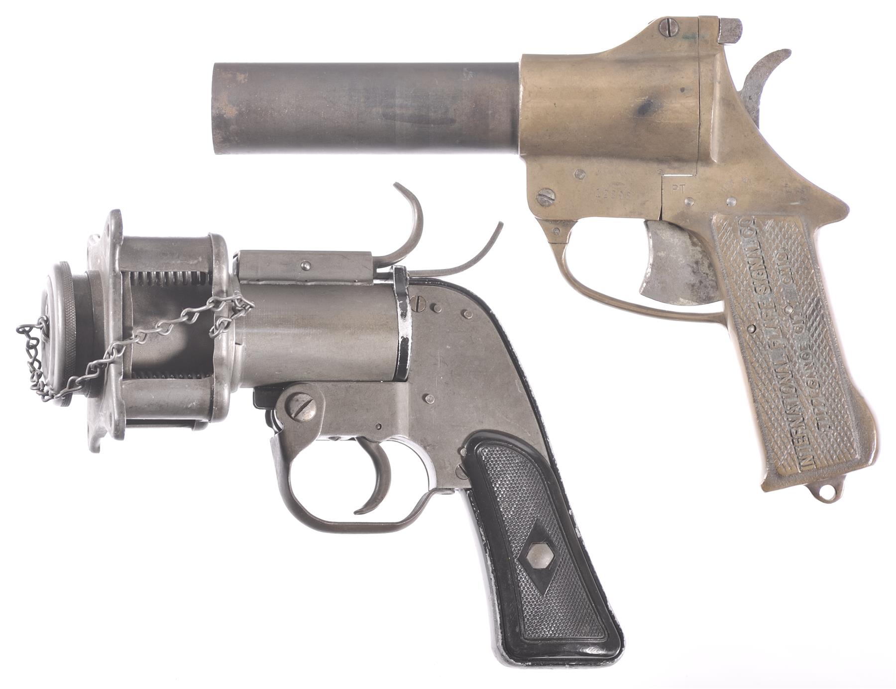 Two Flare Pistols | Rock Island Auction
