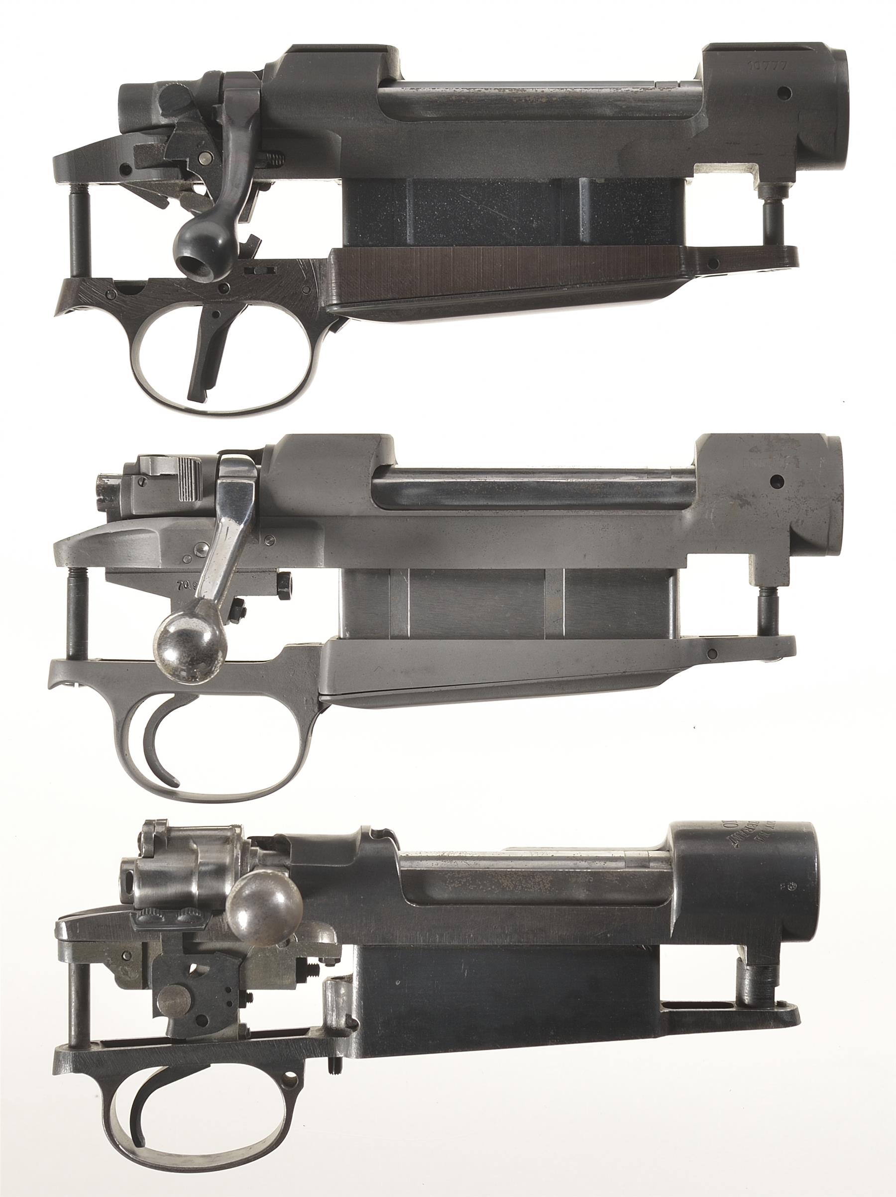 Three Bolt Action Rifle Receivers | Rock Island Auction