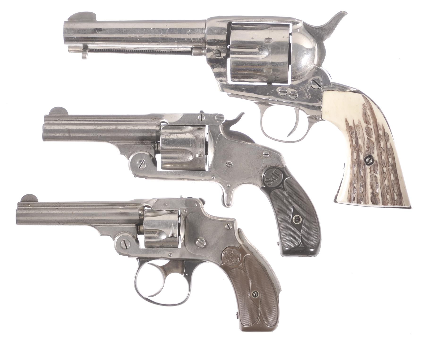 Three Revolvers | Rock Island Auction