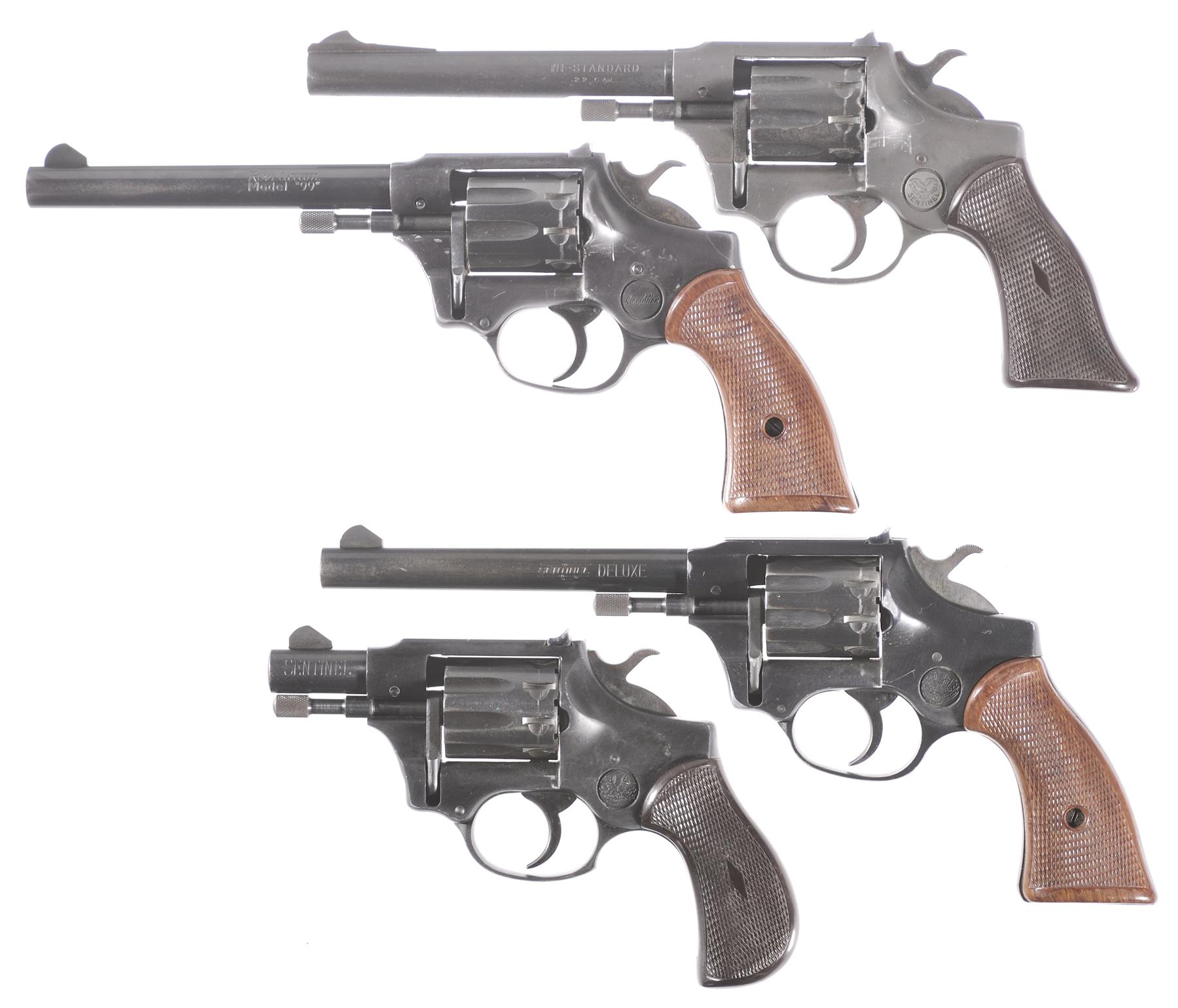 Four Double Action Revolvers | Rock Island Auction