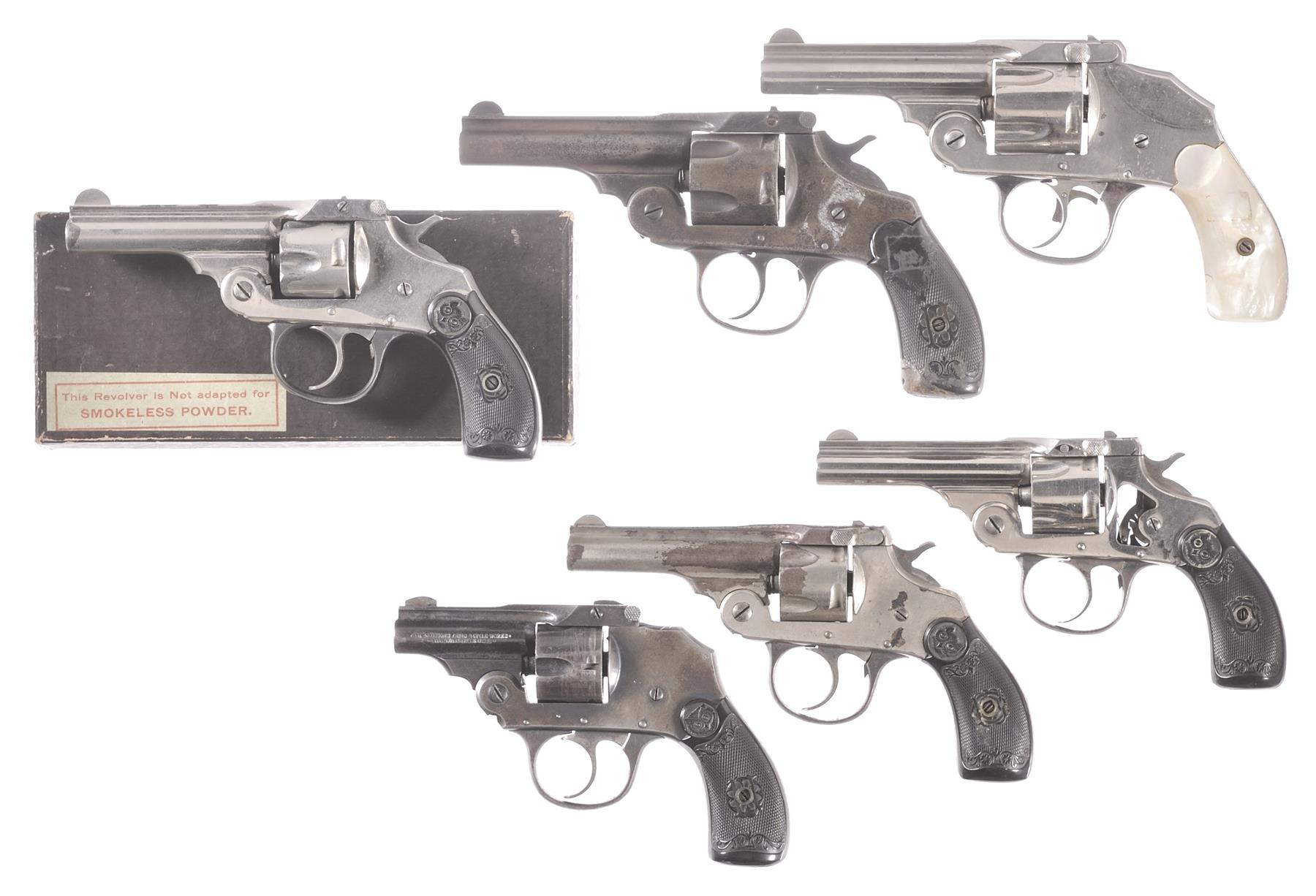 Six Iver Johnson Double Action Revolvers | Rock Island Auction