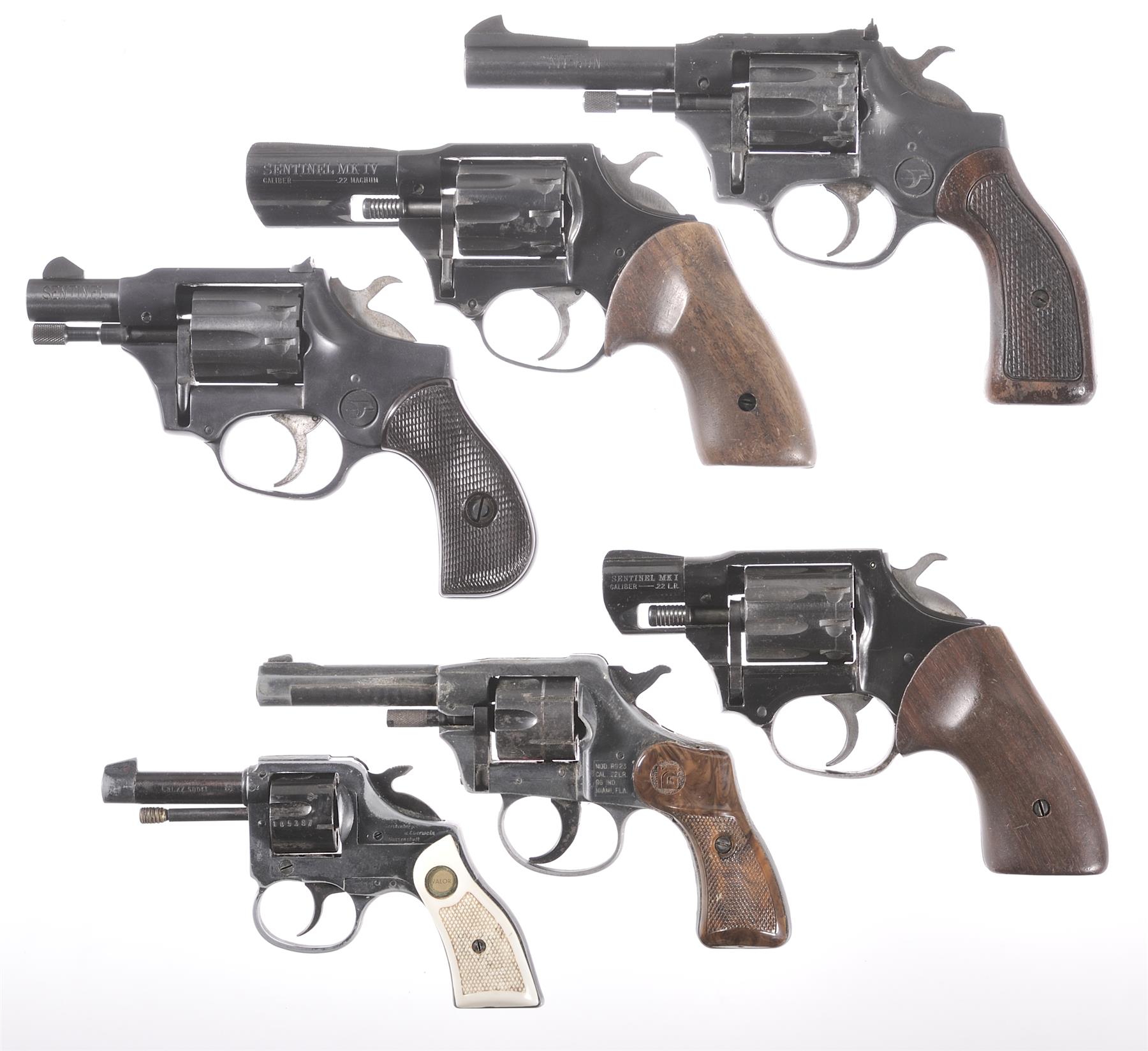 Six Double Action Revolvers | Rock Island Auction
