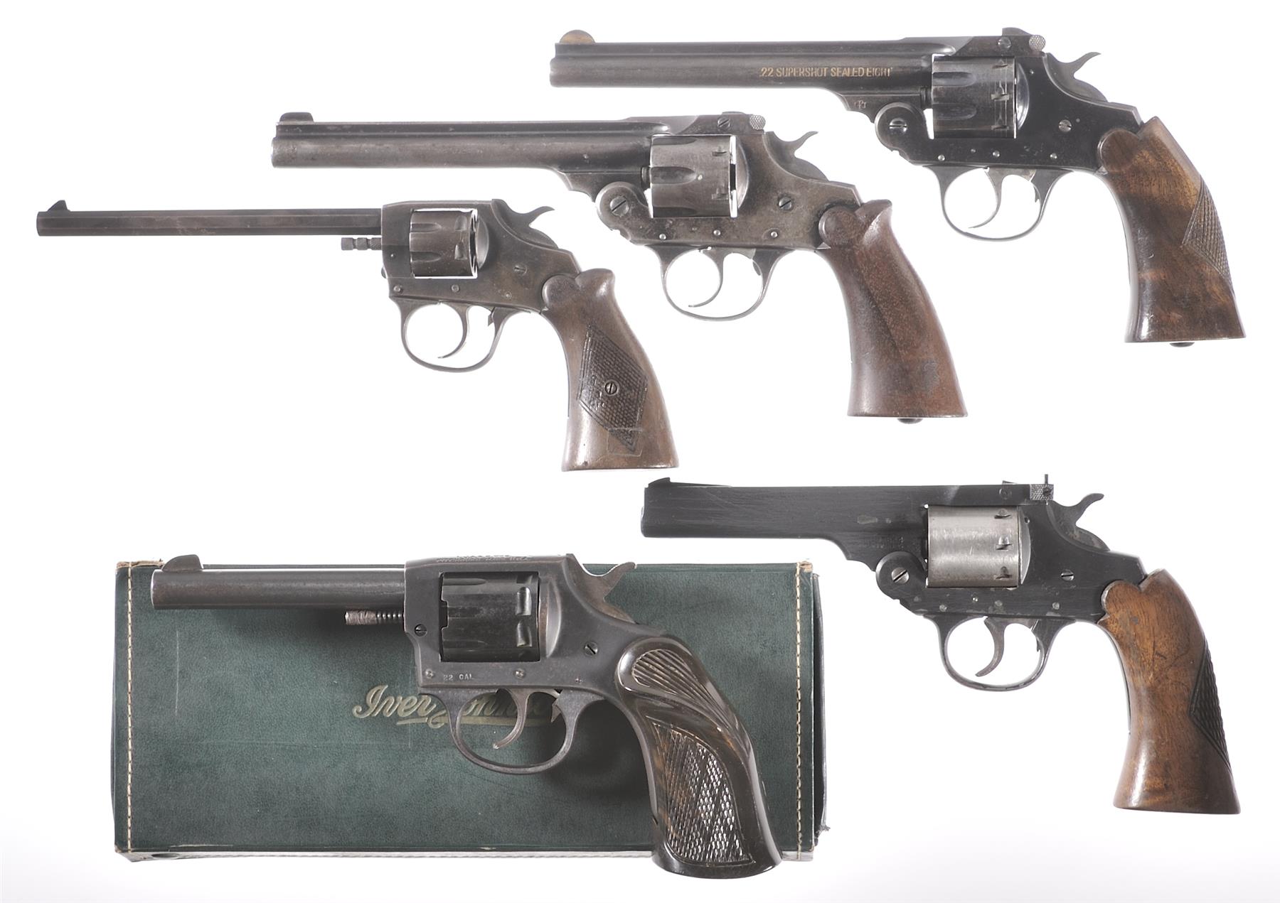Five Iver Johnson Double Action Revolvers | Rock Island Auction