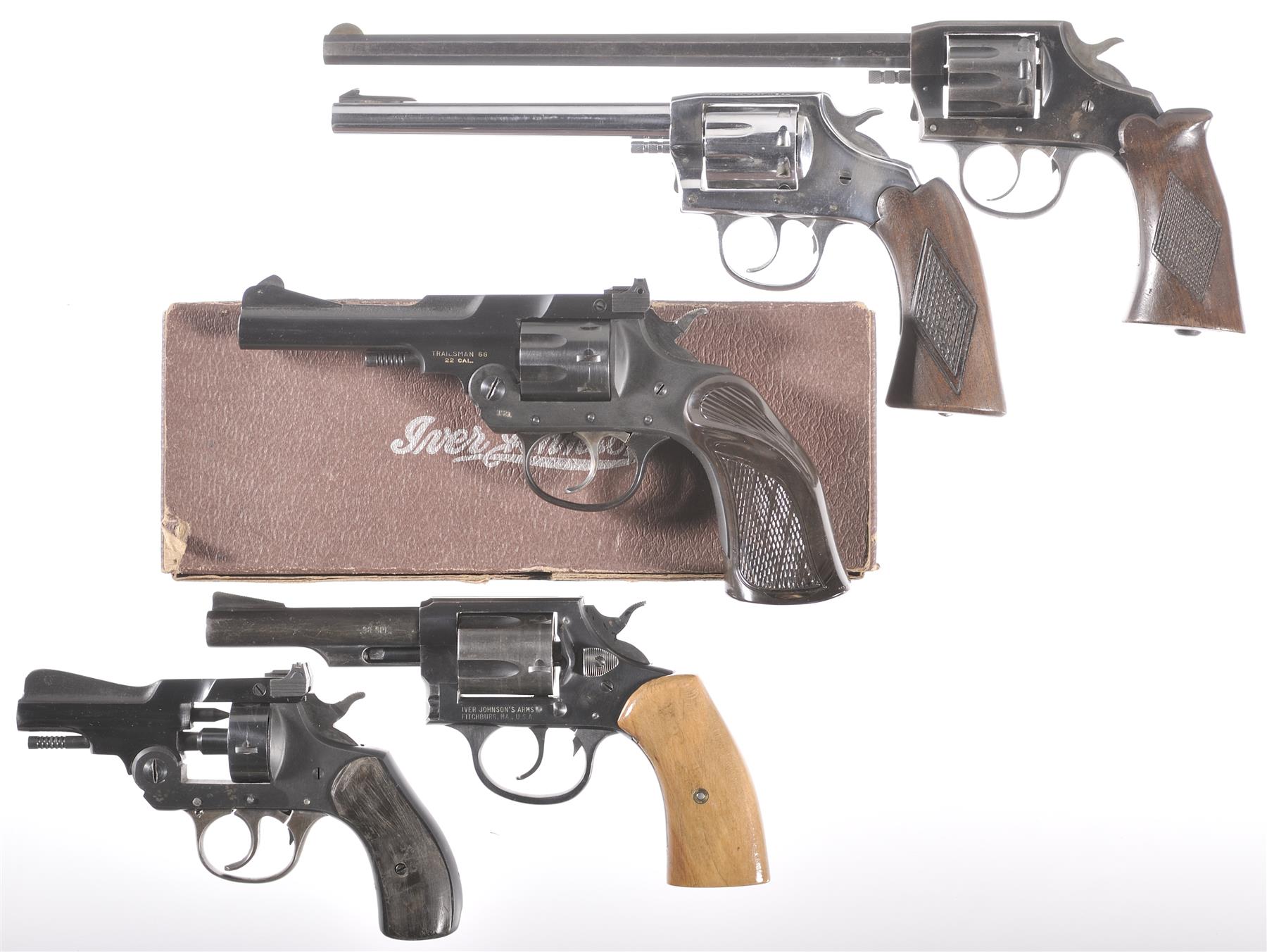 Five Double Action Revolvers | Rock Island Auction