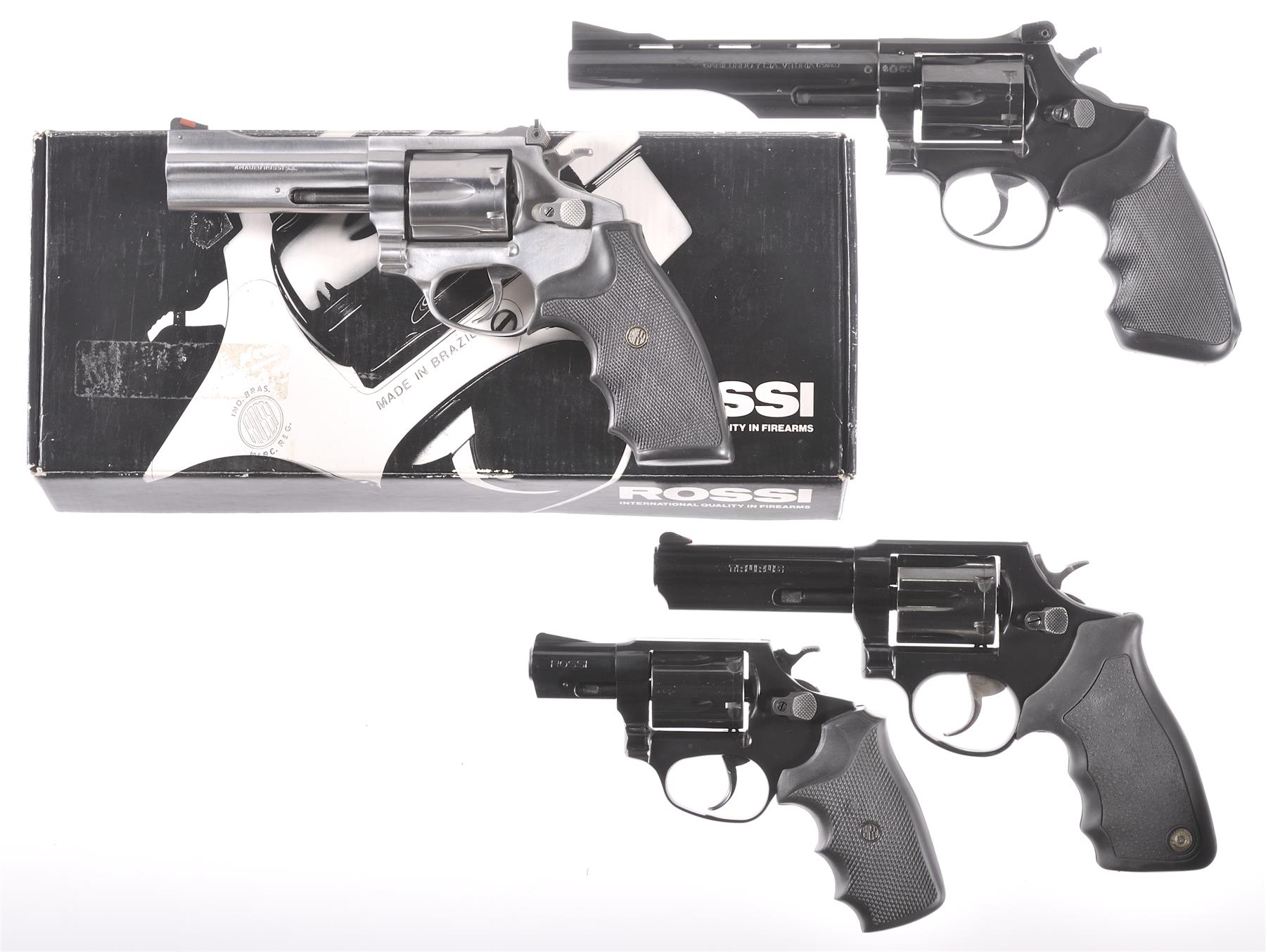Four Double Action Revolvers | Rock Island Auction