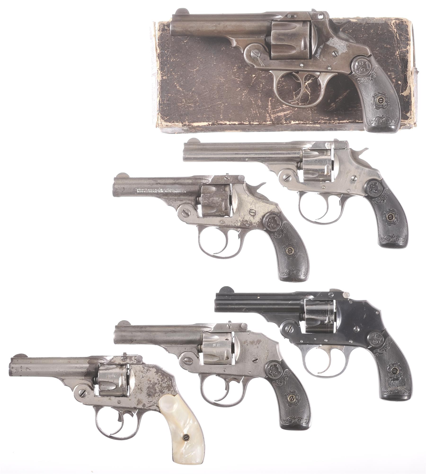 Six Iver Johnson Double Action Revolvers | Rock Island Auction