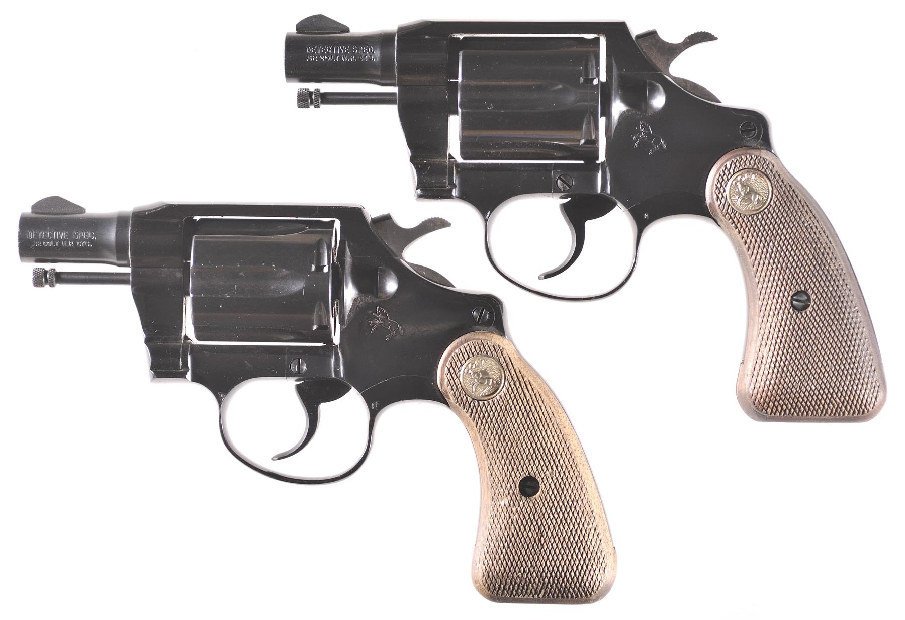 Two Colt Double Action Revolvers | Rock Island Auction