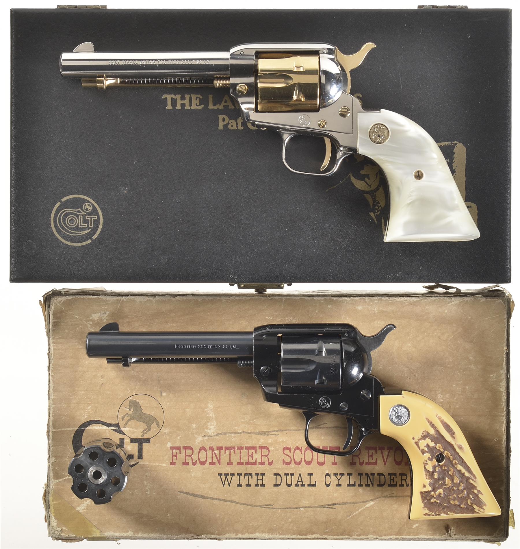 Two Colt Frontier Scout Revolvers | Rock Island Auction