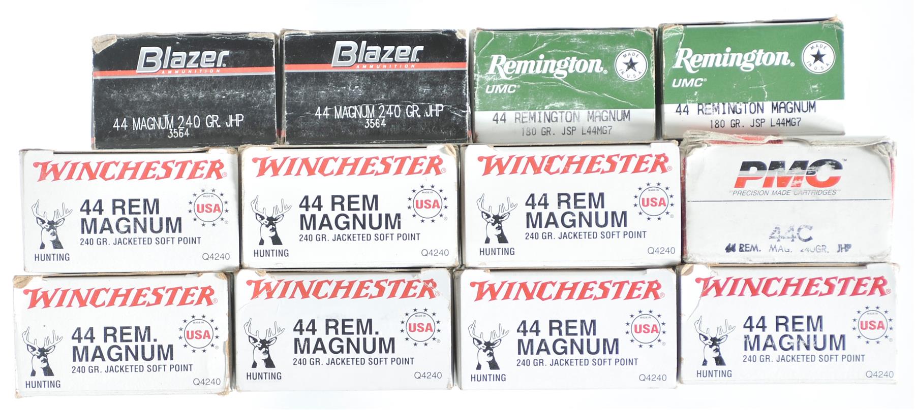 Twelve Boxes of .44 Magnum Ammunition | Rock Island Auction