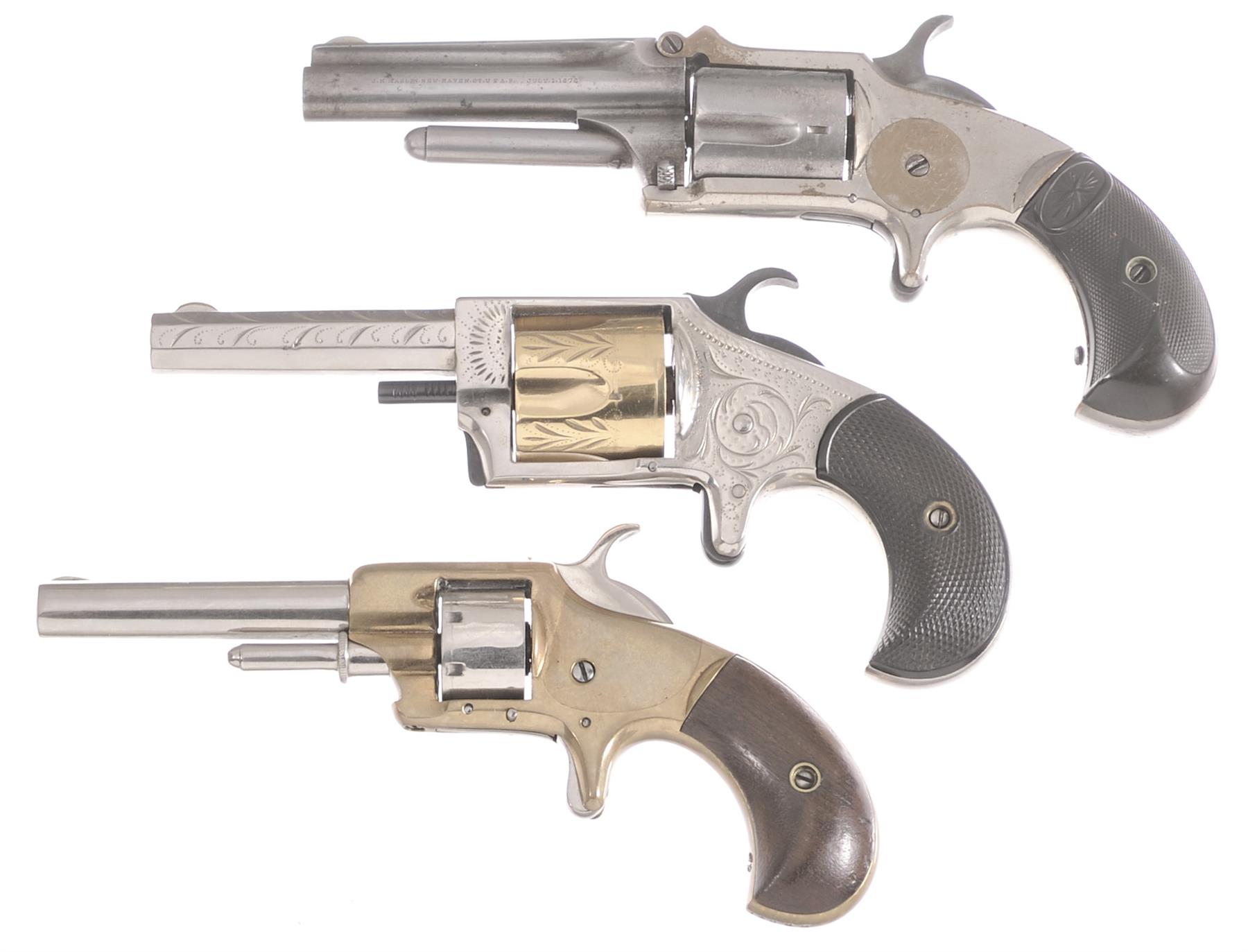 Three Spur Trigger Revolvers | Rock Island Auction