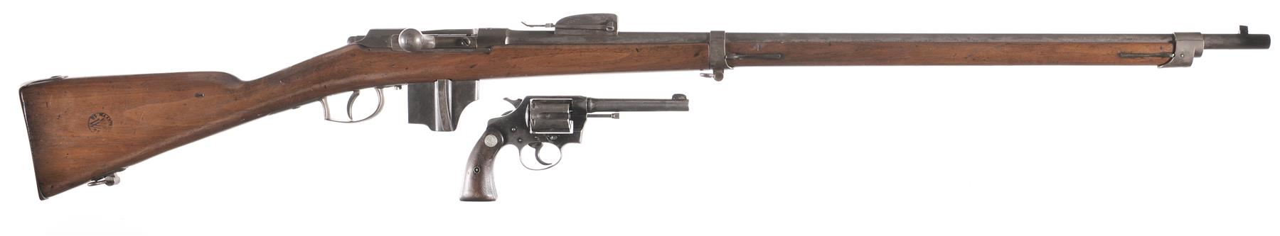 Dutch Beaumont Model 1871 And Colt Police Positive Revolver | Rock ...