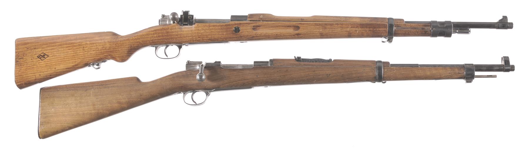 Two Spanish Bolt Action Rifles - A) Spanish La Coruna Mauser Mod | Rock ...